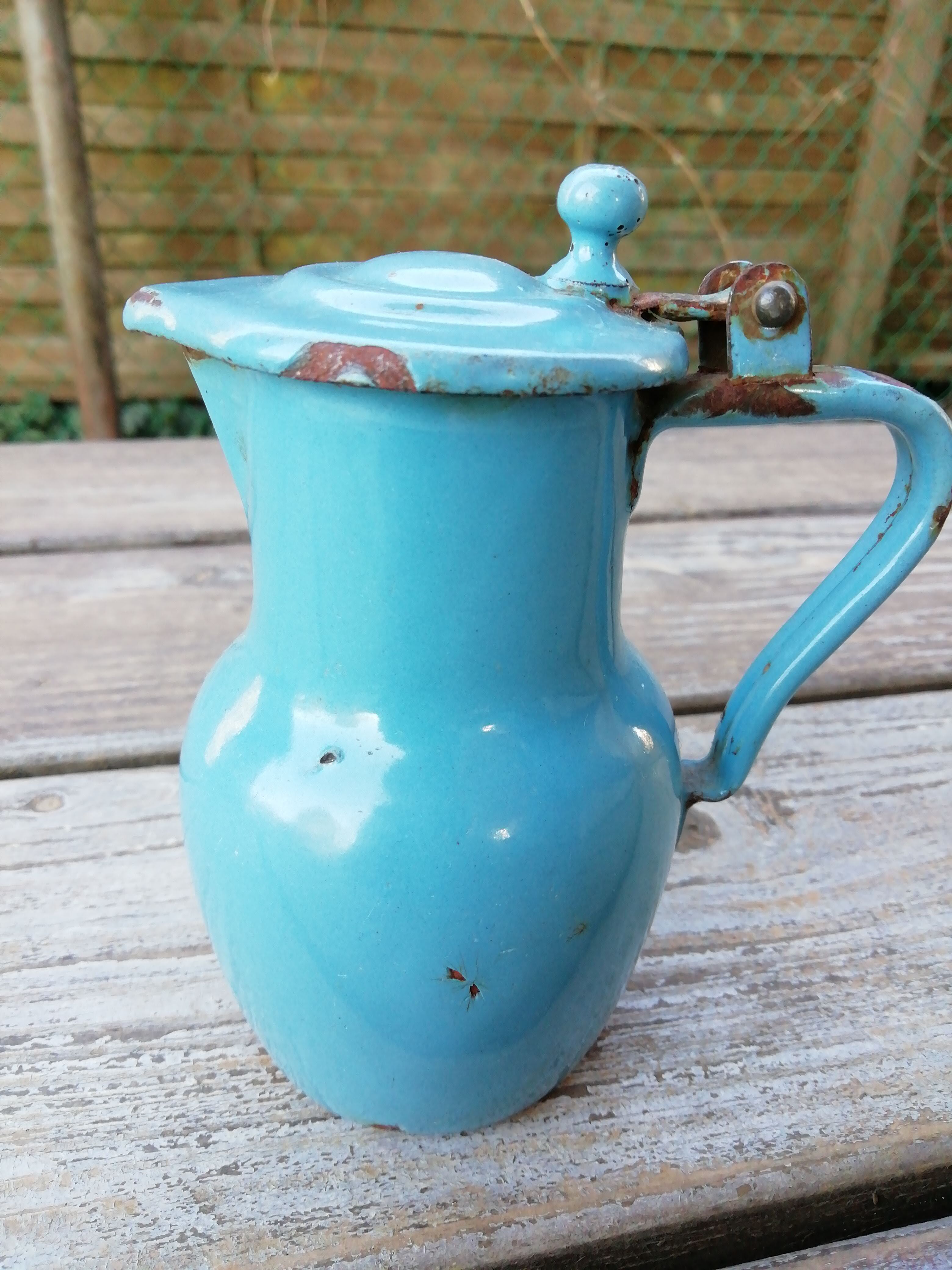 Pichet en tôle émaillée | Selency