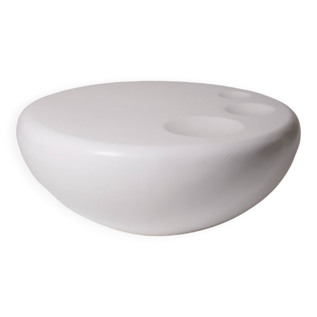 Table basse Space Age blanche | Selency