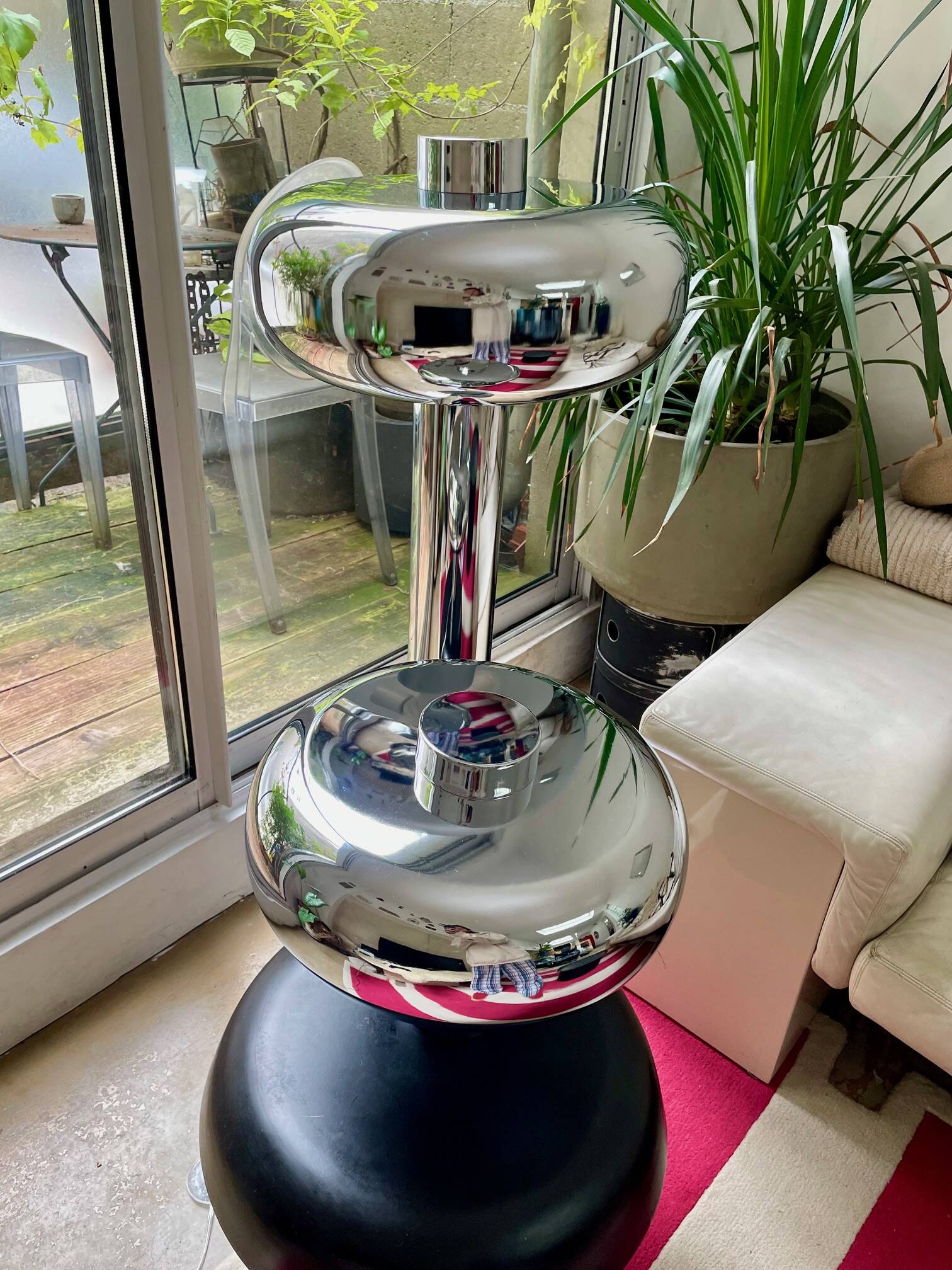 Lampe bubble en métal, chrome - Benjamin Bureau X Monoprix | Selency