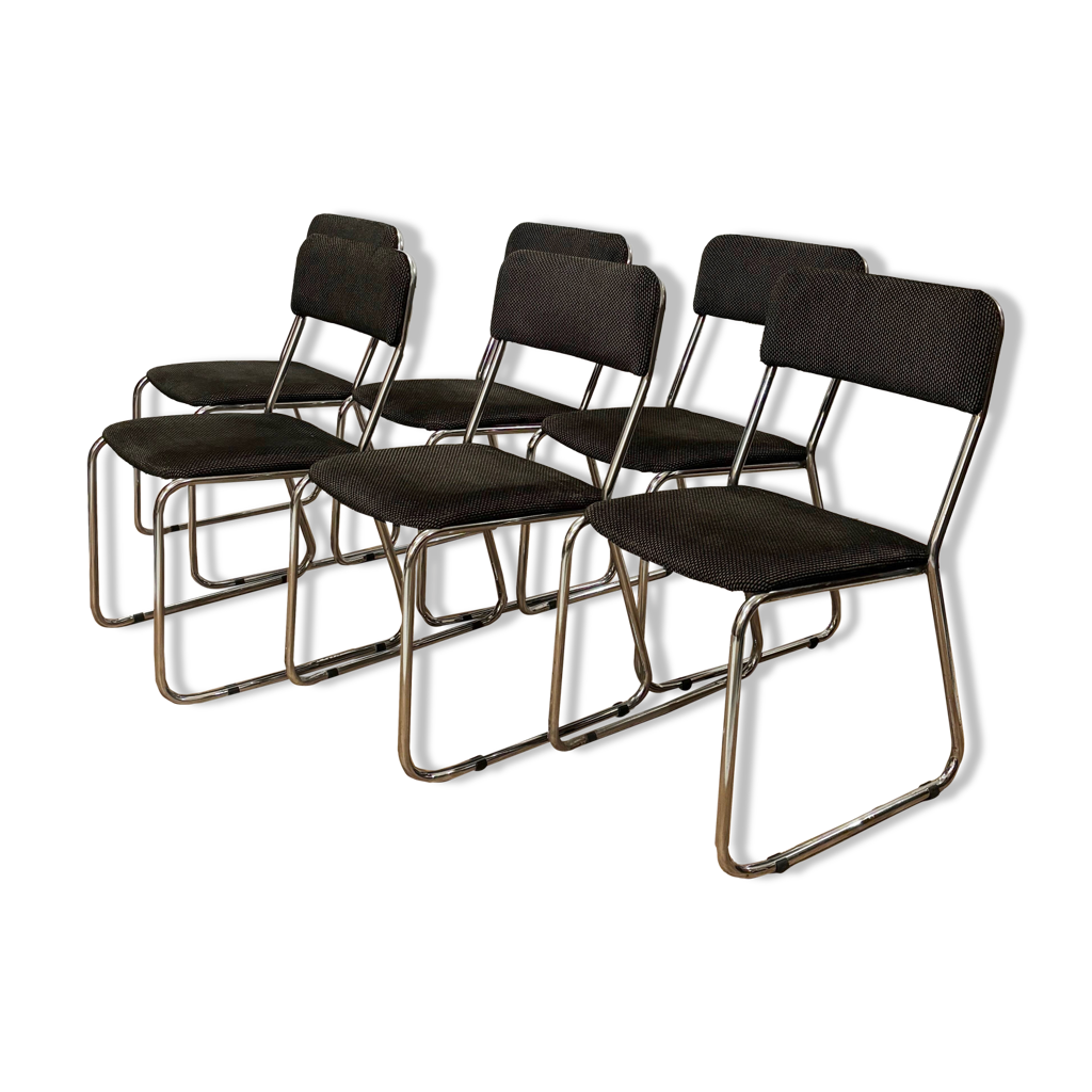 Chaises Vintage Années 70