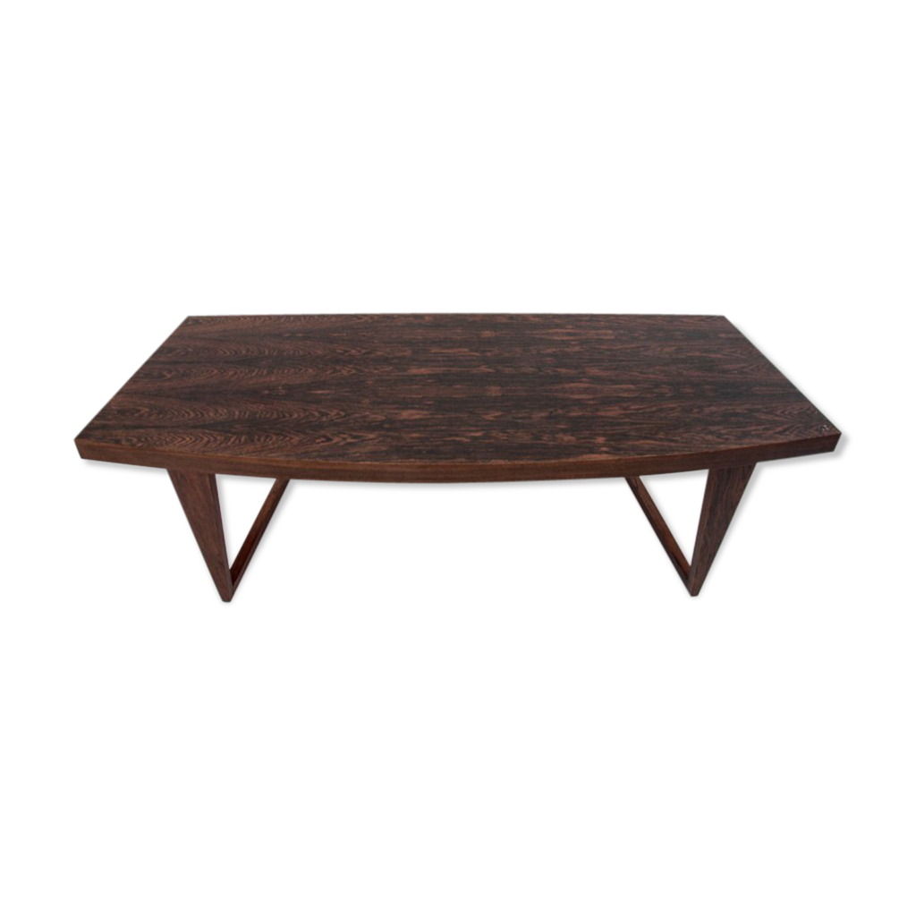 Table basse longue de rosewood | Selency