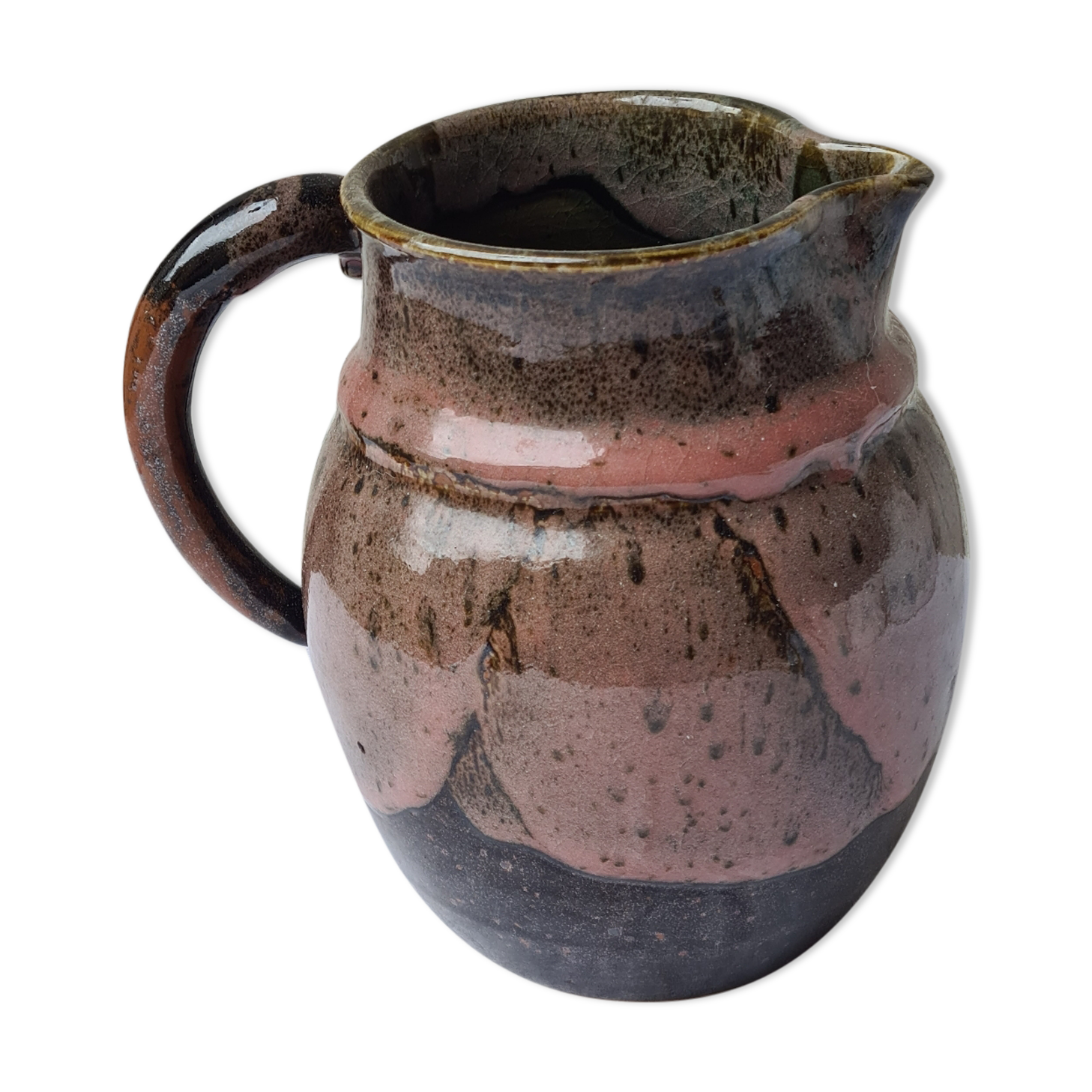Pichet grès anse salamandre | Selency