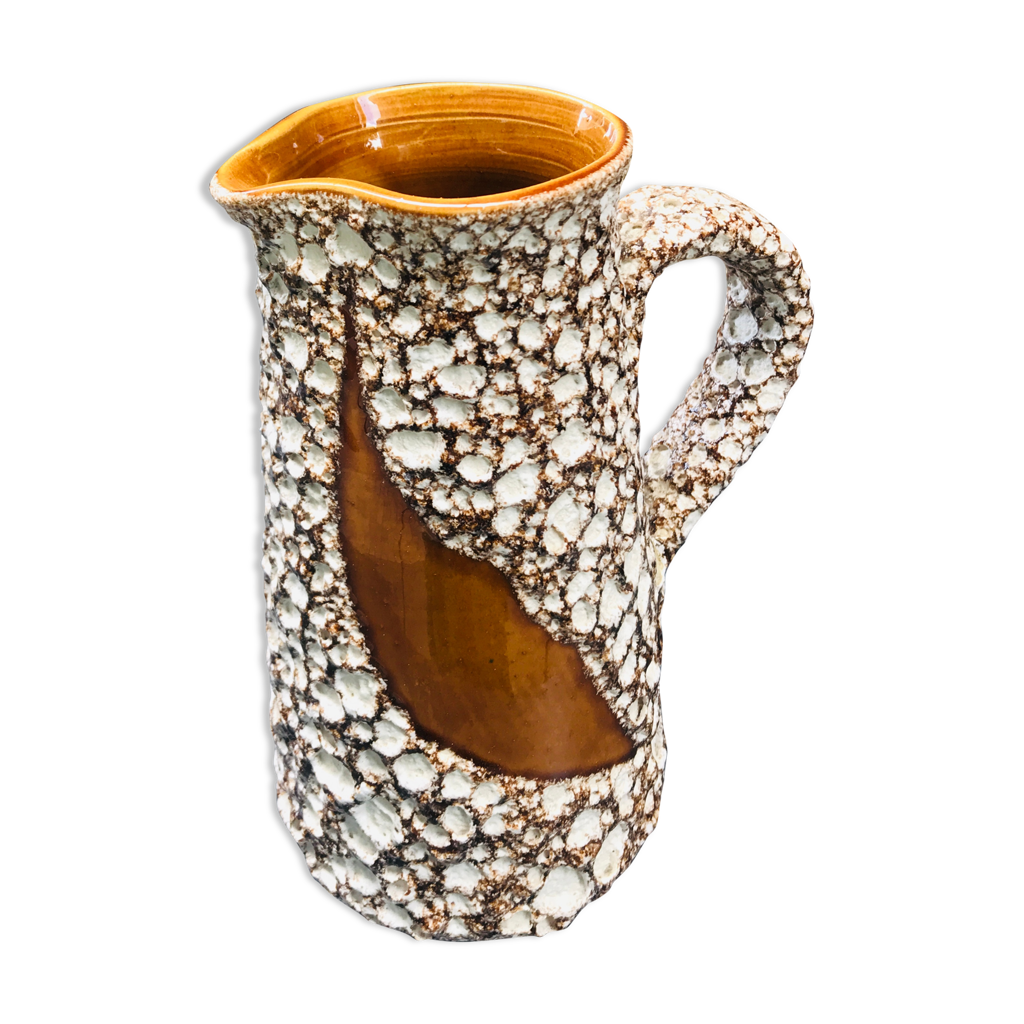 Pichet Vallauris Fat Lava années 60 | Selency