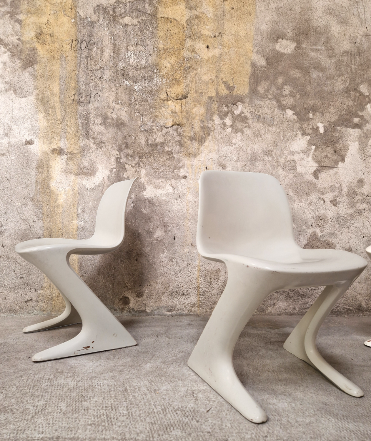 4 chaises Z par Ernst Moeckel & Sigfried Mehl | Selency