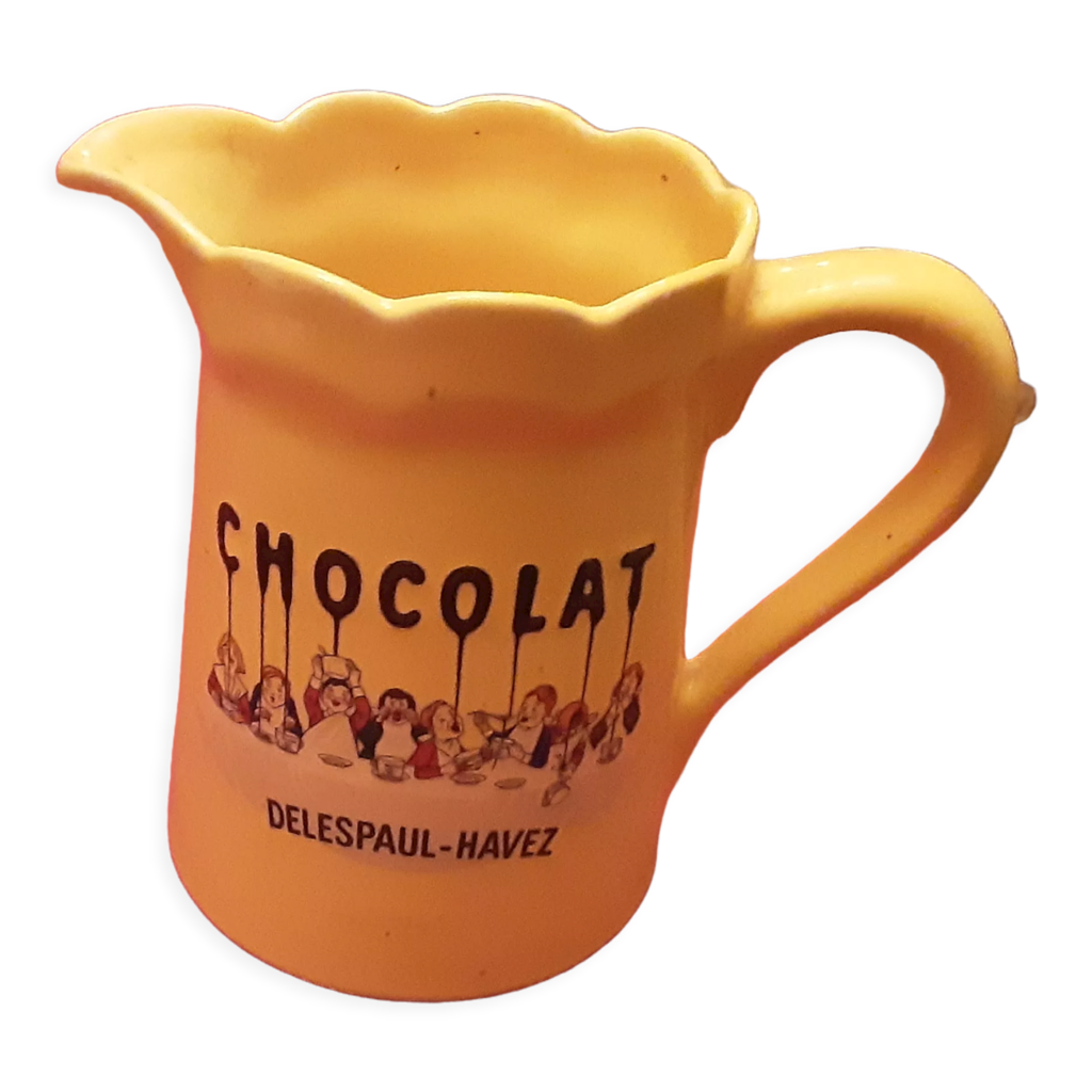 Pichet publicitaire chocolat delespaul havez ed clouet 2005 | Selency