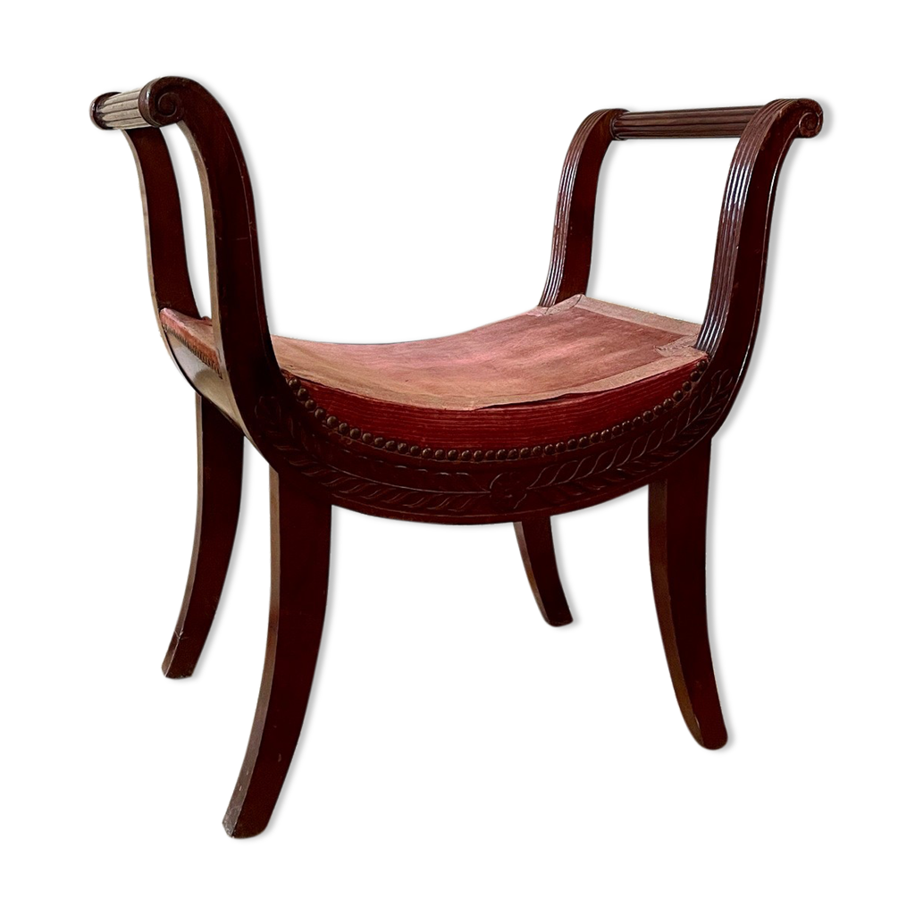Siège curule style Empire, XIXe siècle | Selency