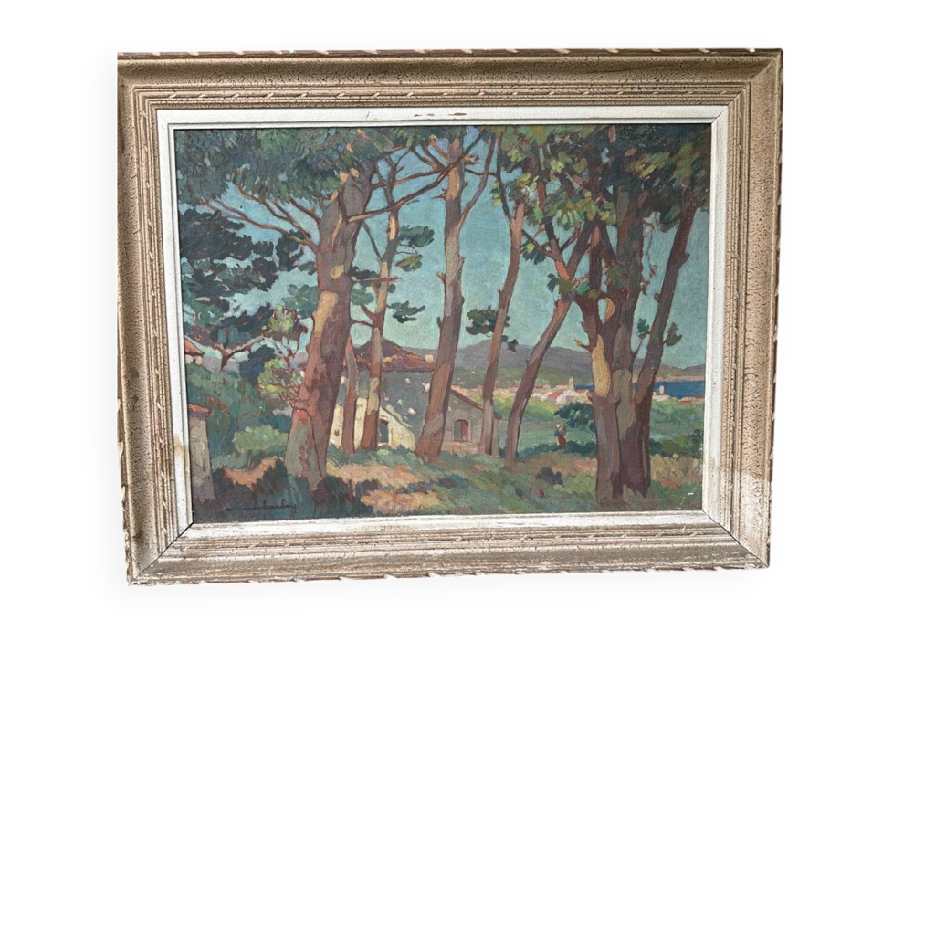 Paysage méditerranéen par Maurice Barbey | Selency