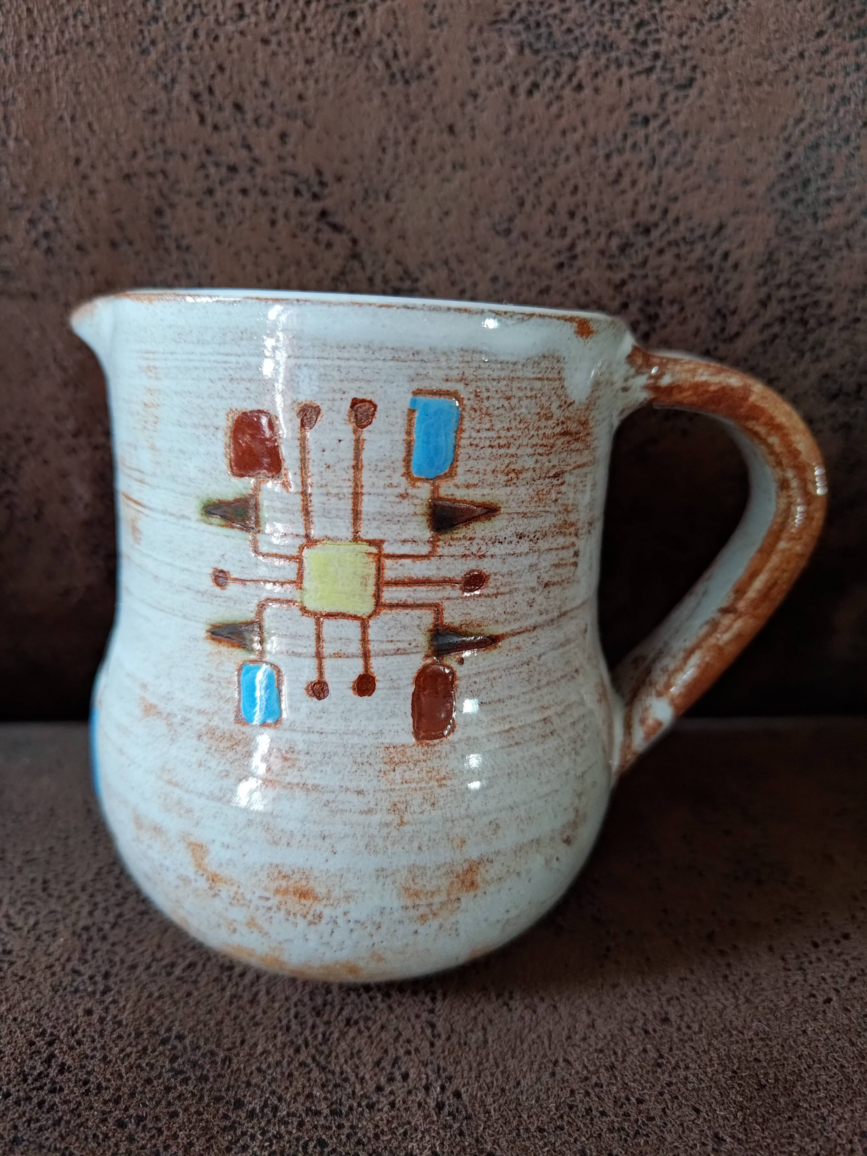 Pichet céramique émaillée Jean Rivier | Selency