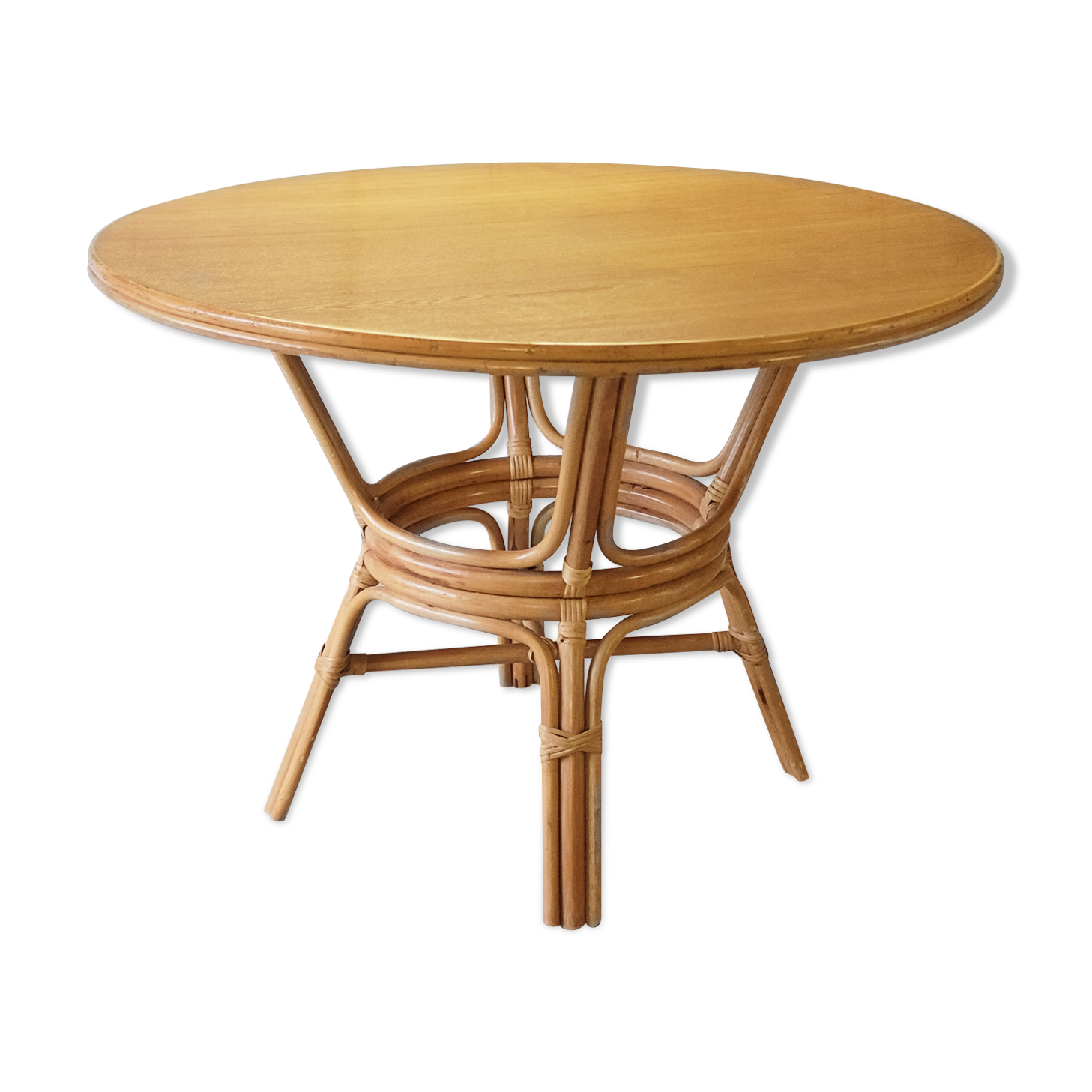 Table Ronde Rotin Salle à Manger