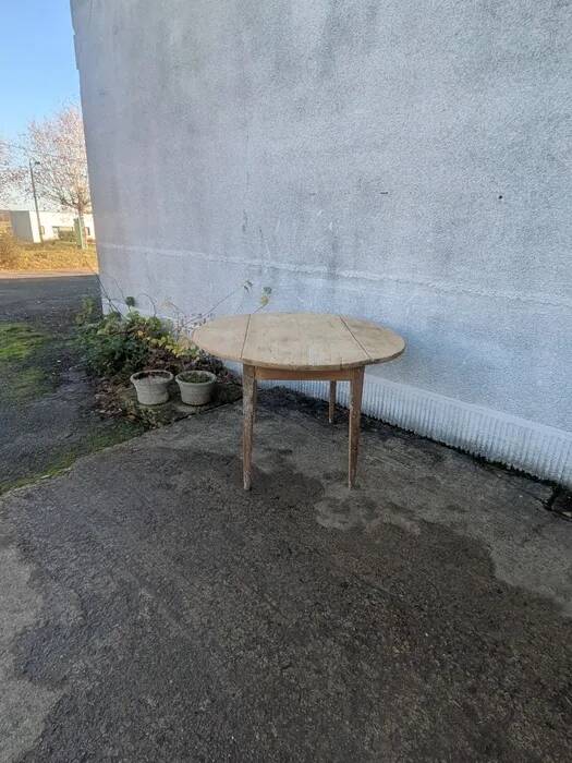 Table ronde rabattable | Selency