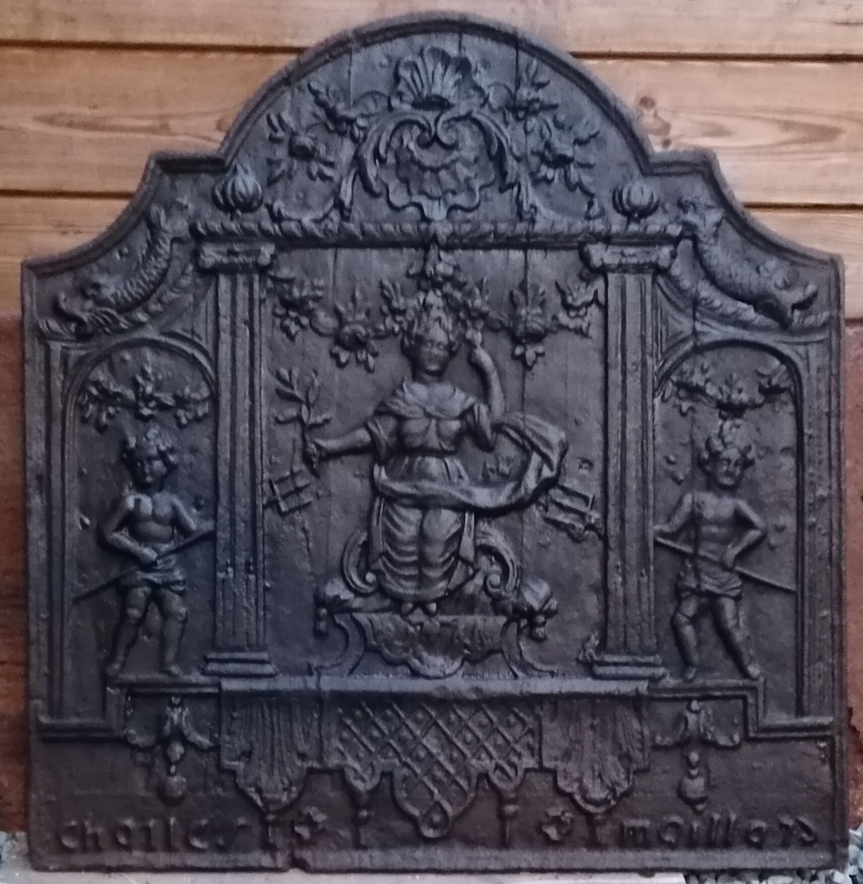 Fireplace plate | Selency