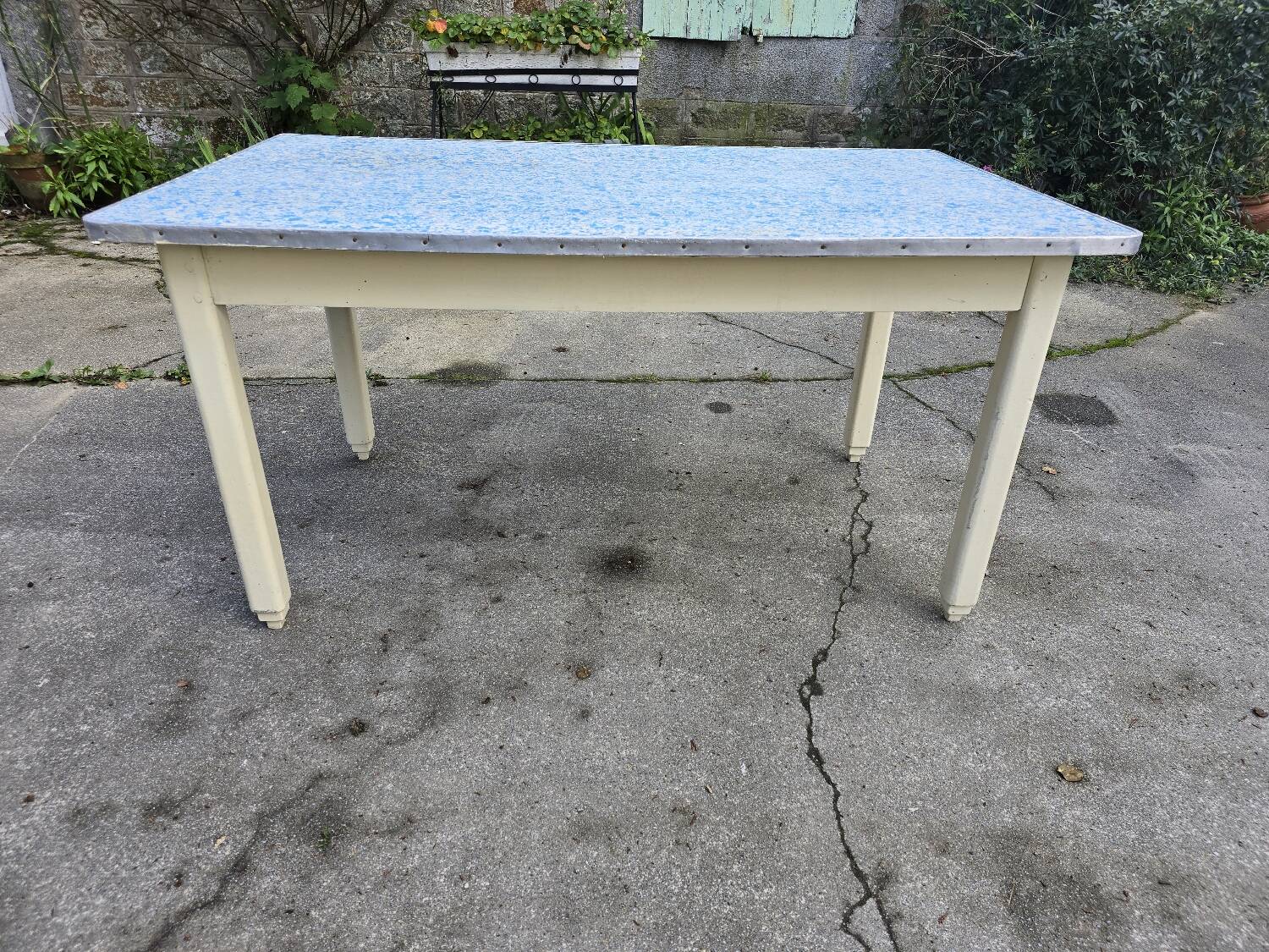 Table ancienne de cuisine | Selency