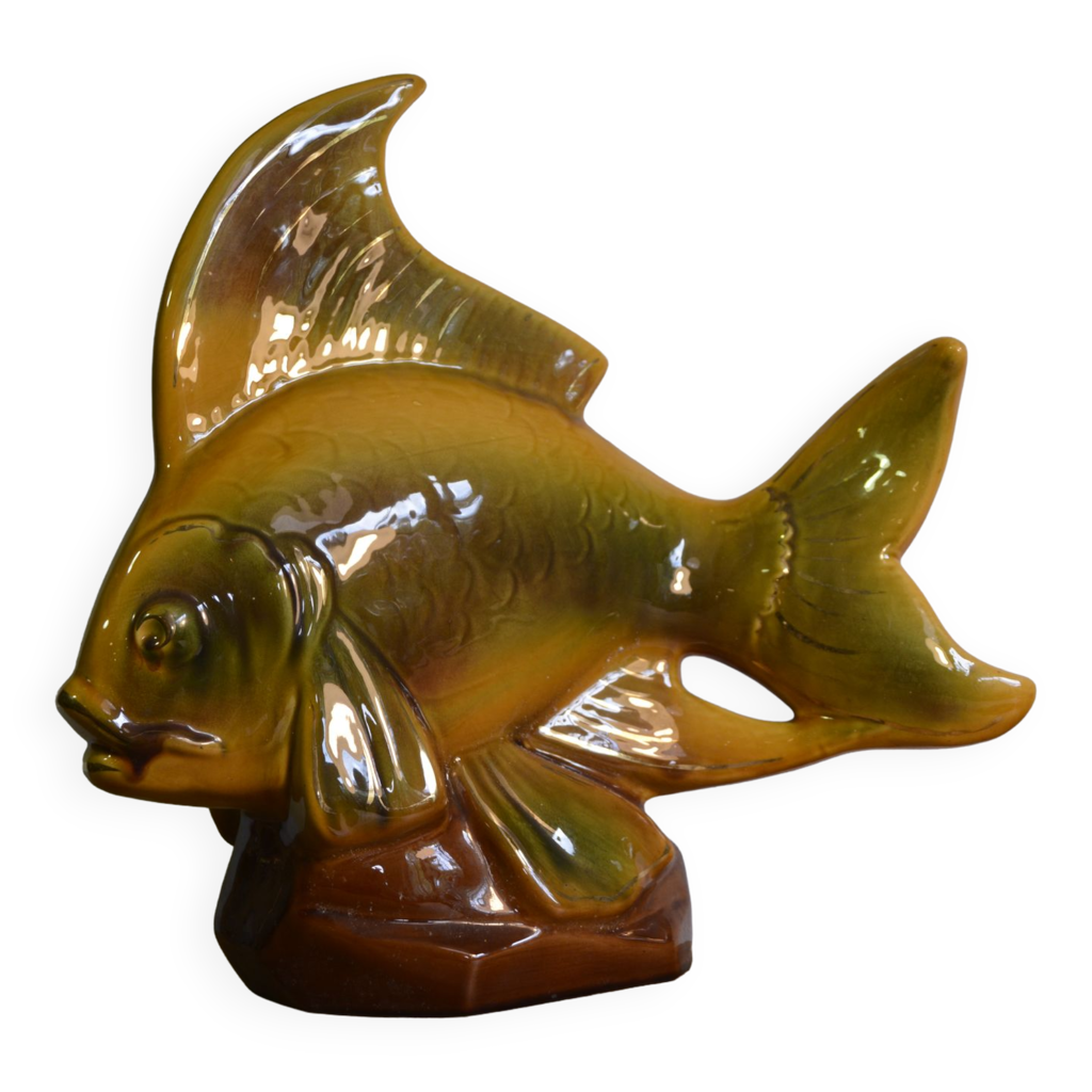 Grand poisson en céramique | Selency