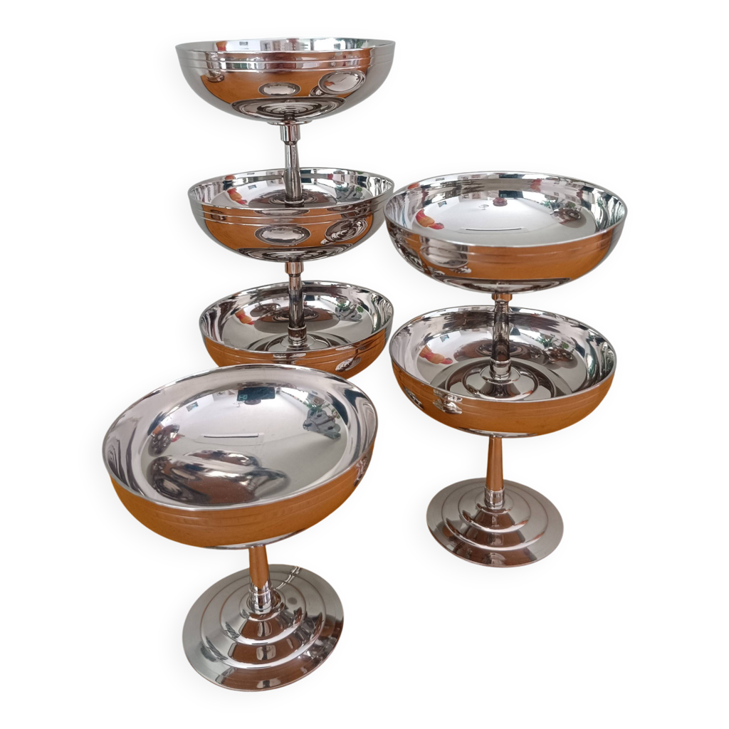 Lot de 6 coupes à glace Rémy Letang neuves | Selency