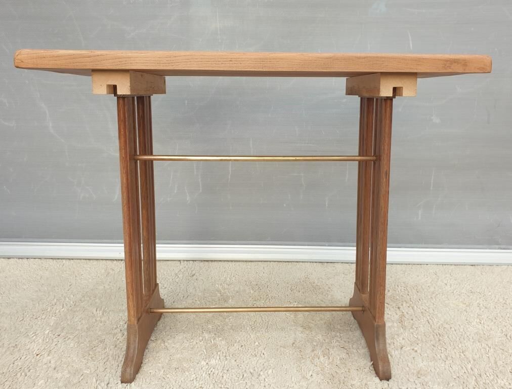 Table d'estaminet guinguette restaurée | Selency