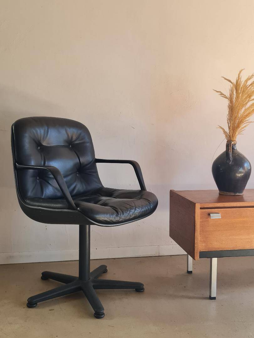 Fauteuil Stellcase Strafor Randall Buck DLG de Pollock pour Knoll | Selency