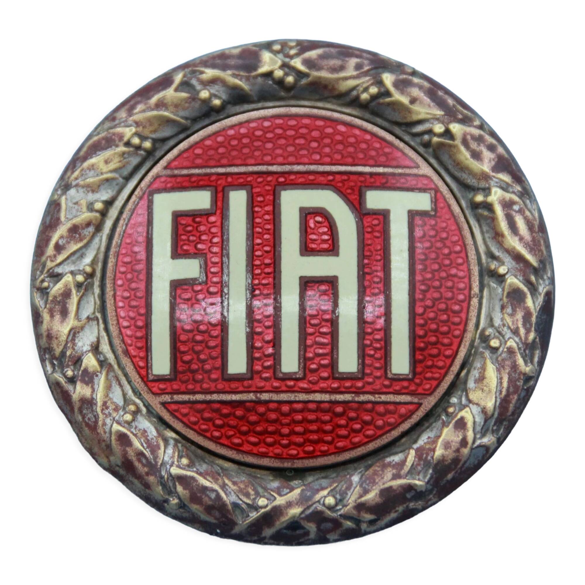 Badge logo émaillé calandre Fiat | Selency