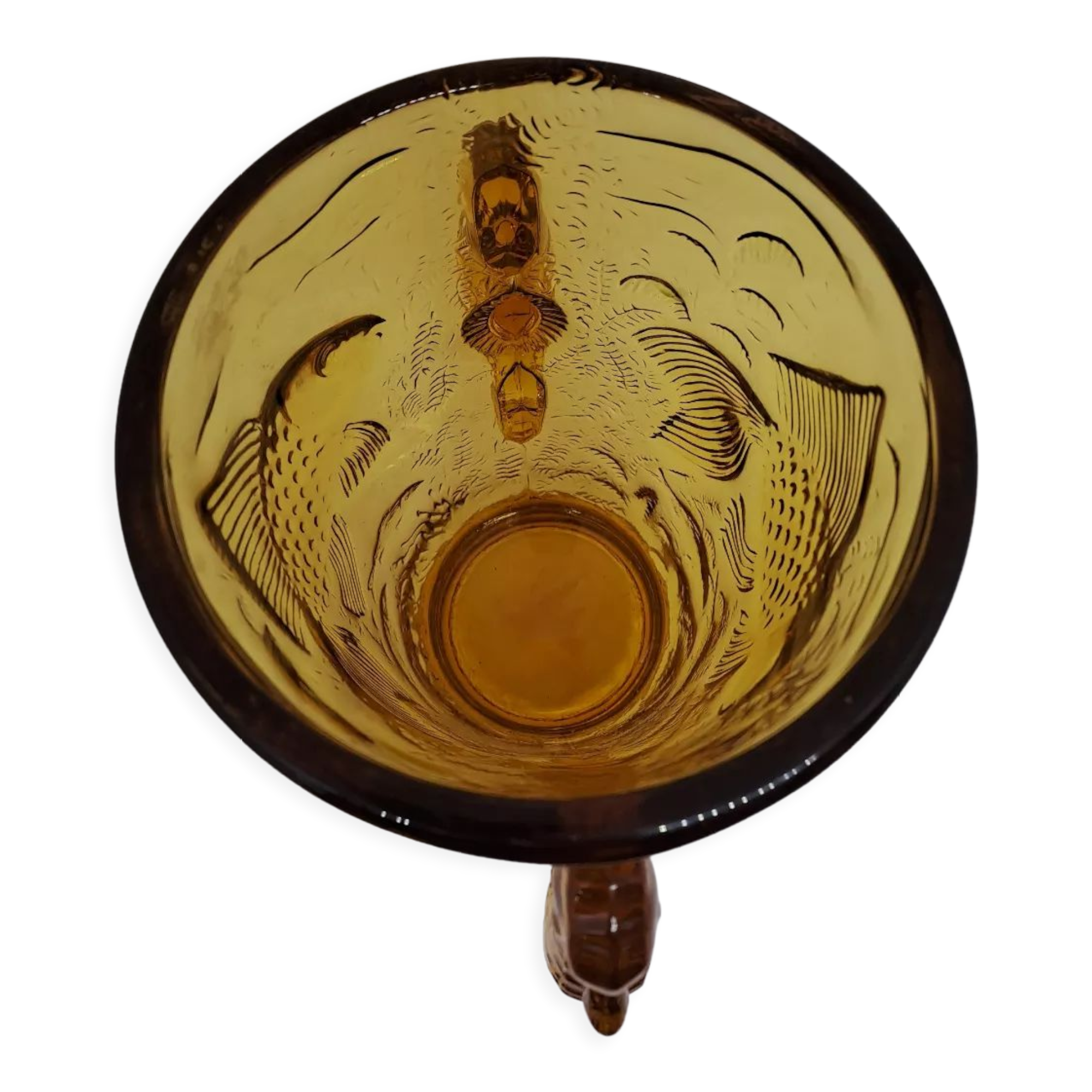 Vase Barolac Josef Inwald 1940 art deco verre | Selency