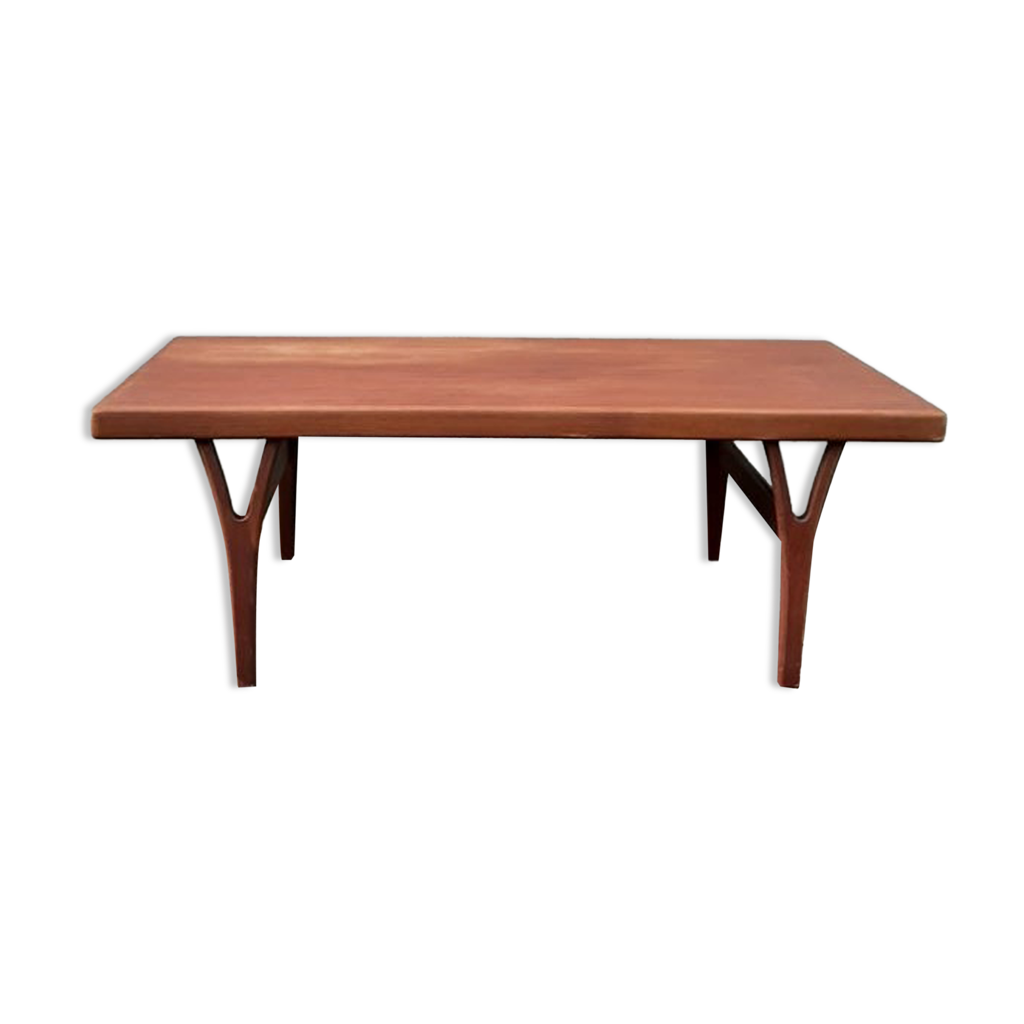 Table basse teck vintage | Selency