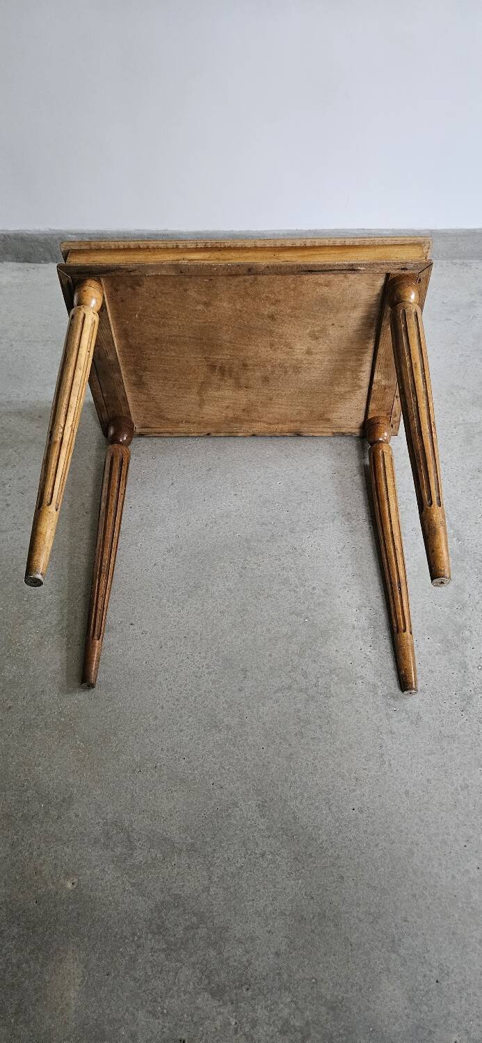 Ensemble pupitre d'écolier et sa chaise vintage | Selency