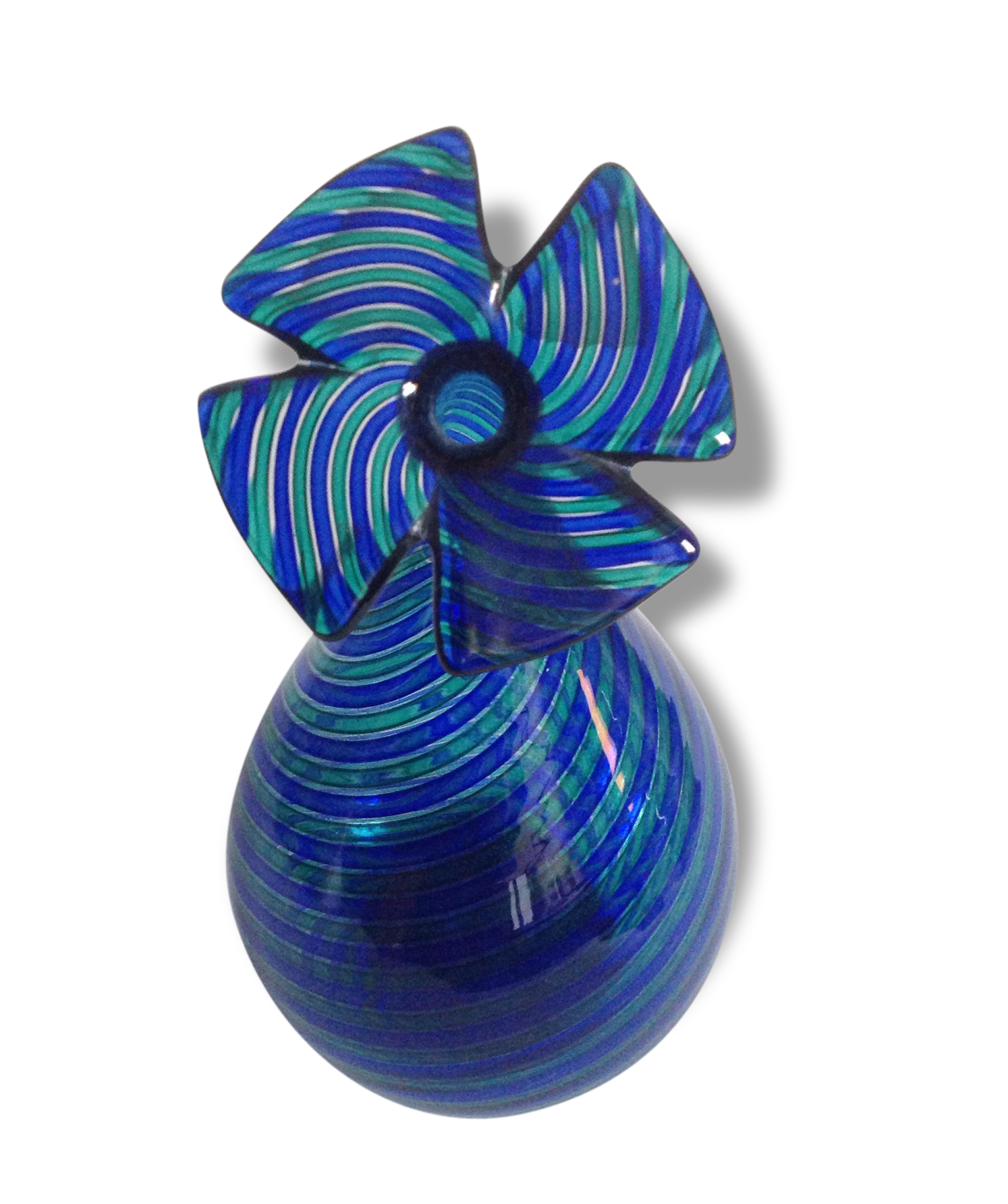 Vase soliflore en verre de murano | Selency