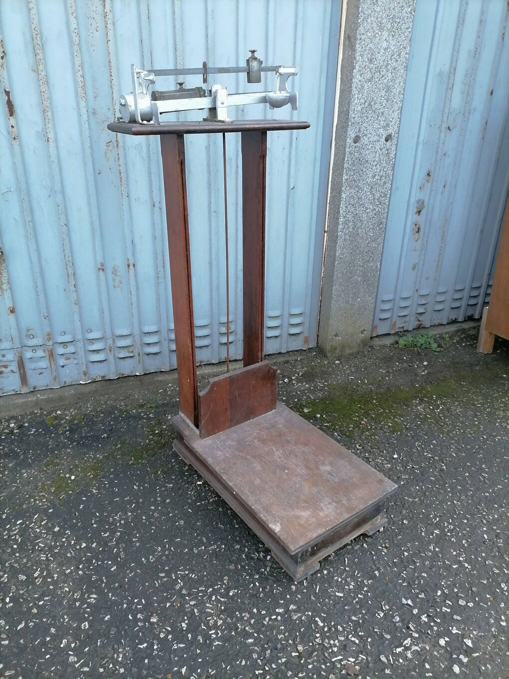 Ancienne balance à pharmacie bois maison rongier pèse personne | Selency Ancienne balance à pharmacie bois maison rongier pèse personne | Selency