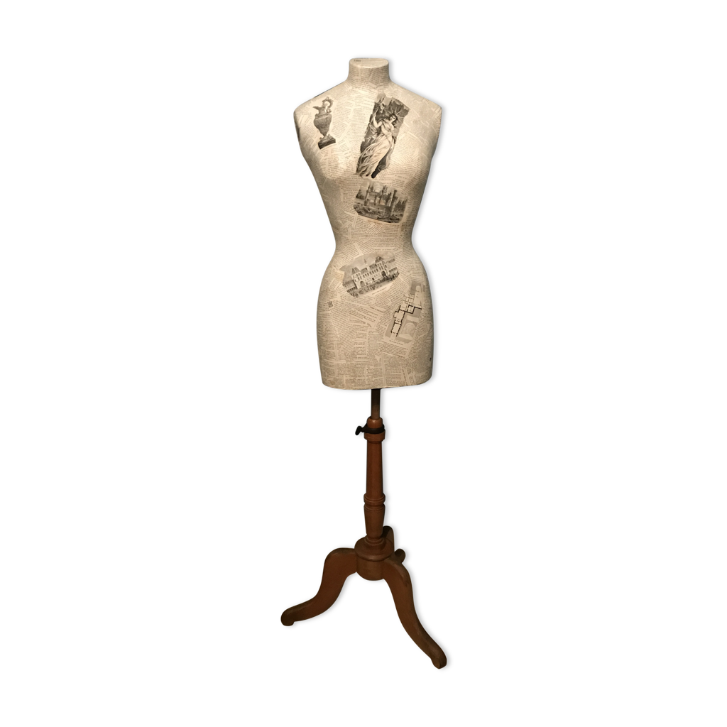 Buste de mannequin de couture Stockman vintage taille 38 | Selency