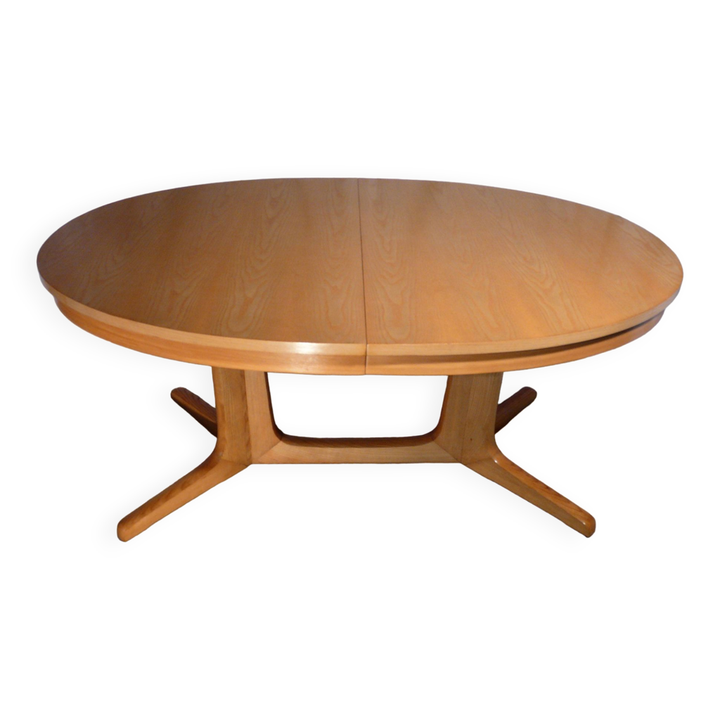 Table ovale extensible vintage scandinave Baumann | Selency