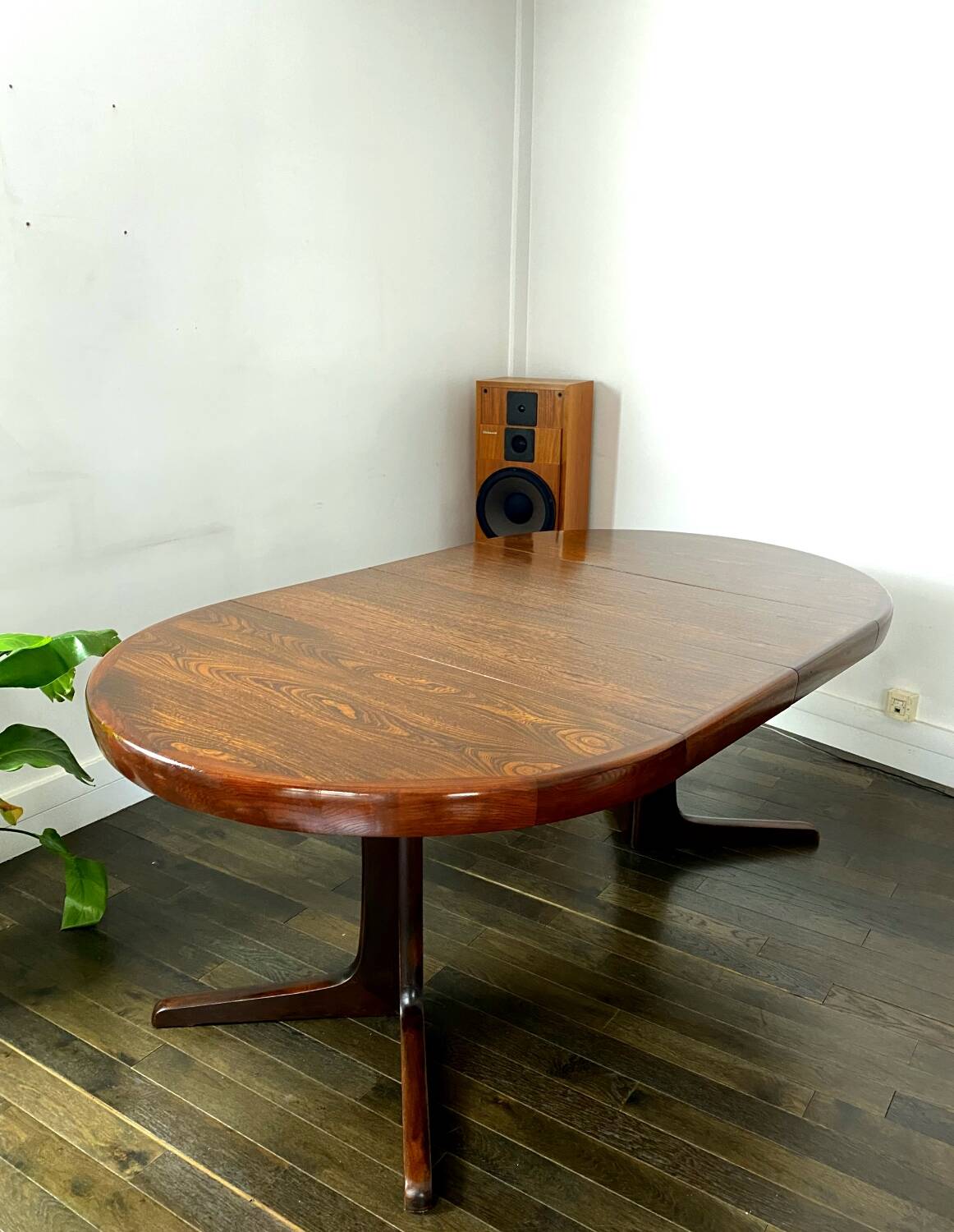 Table Baumann ronde et extensible (4 à 8 pers) - Designer scandinave ...