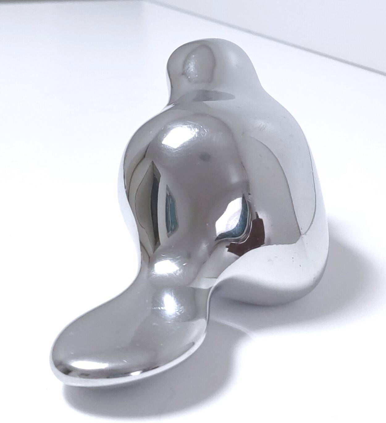 Beaver aluminum paperweight modernist design by Hoselton signed and ...