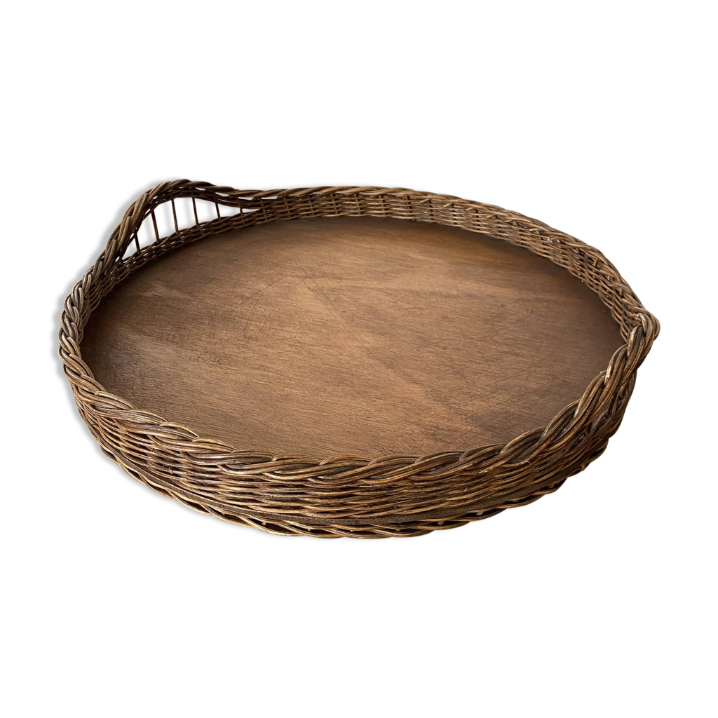 Plateau en osier | Selency