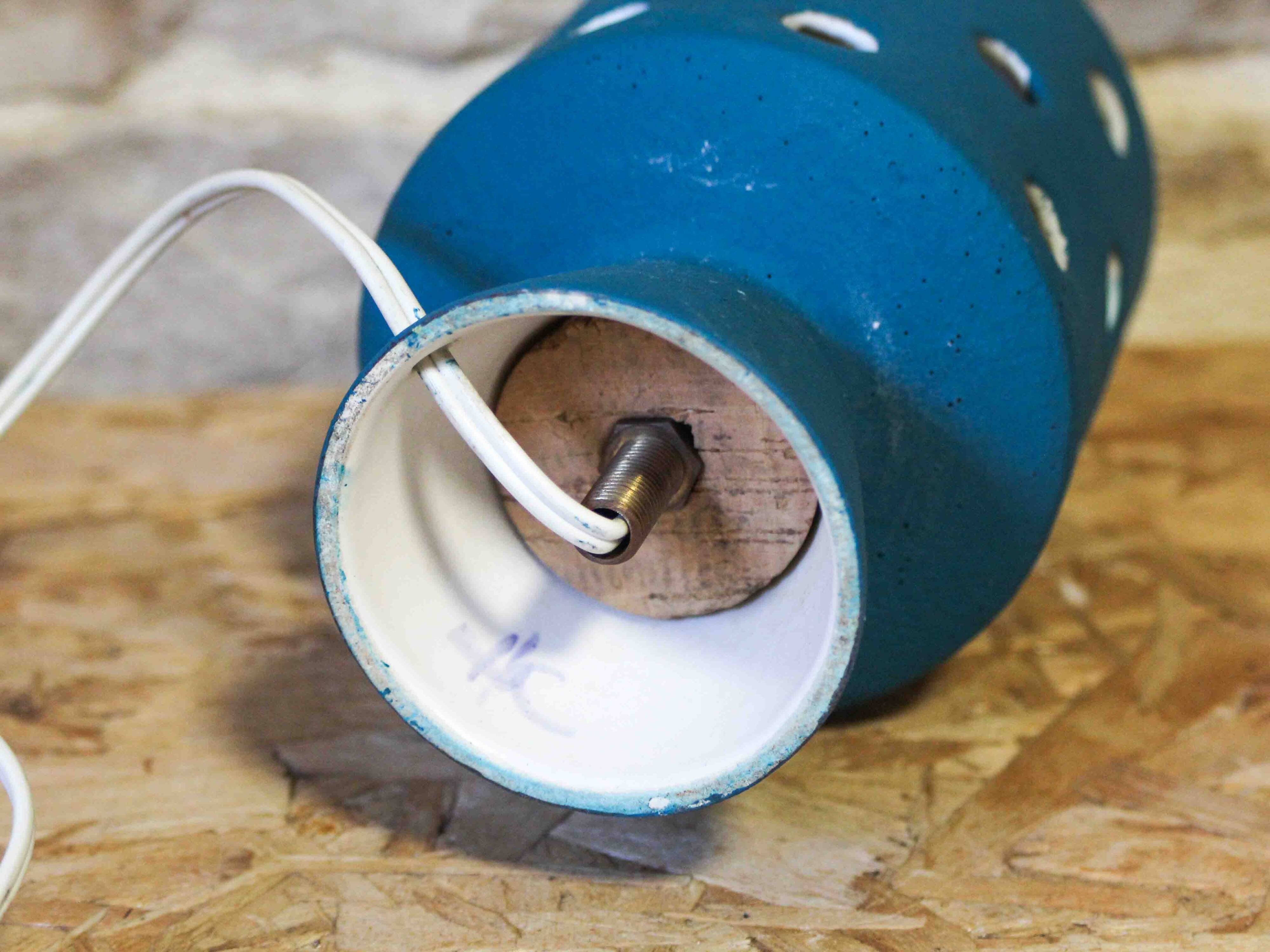 Lampe de table en céramique émaillé Henri Cimal | Selency