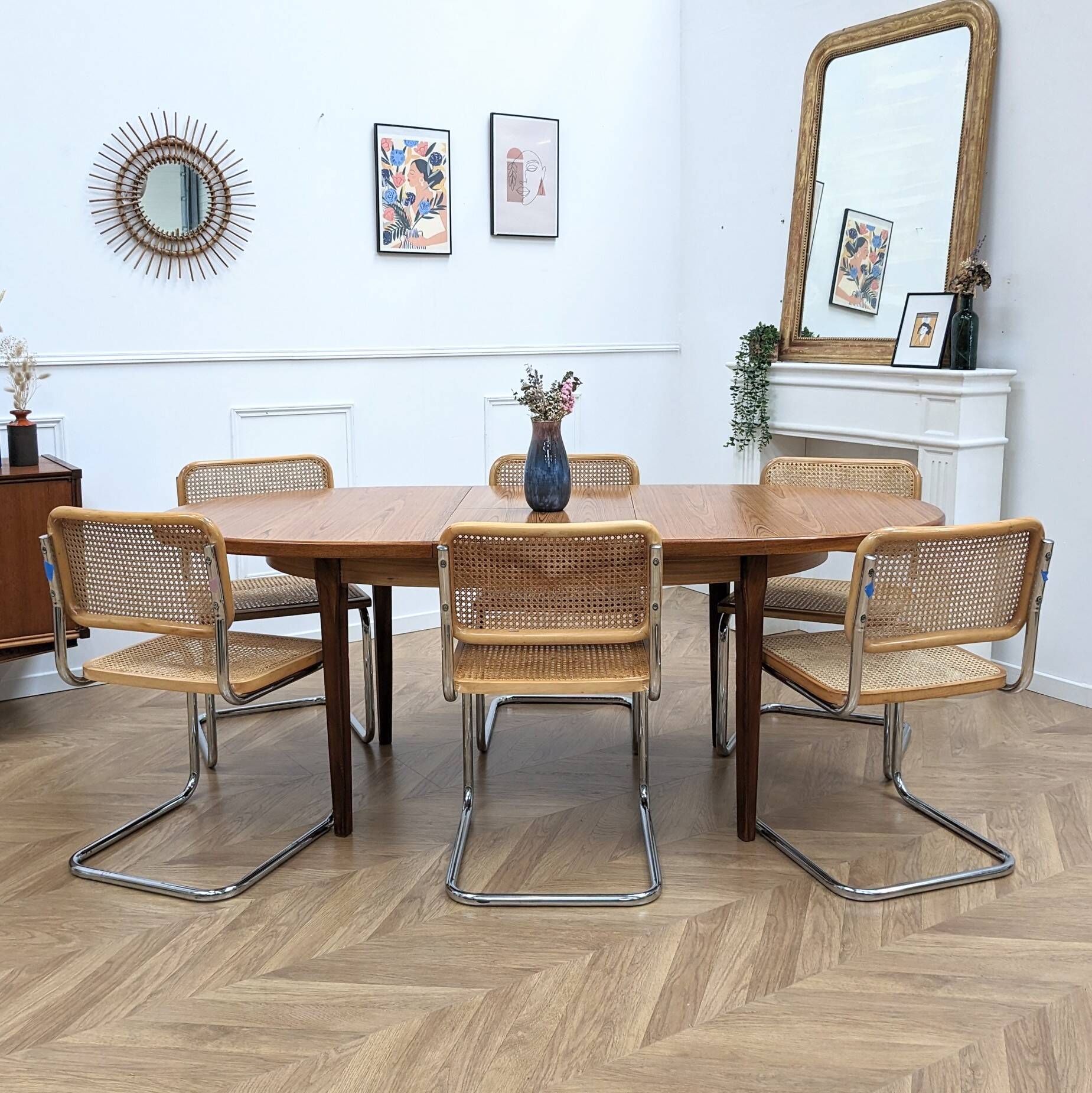 Table à manger vintage extensible | Selency