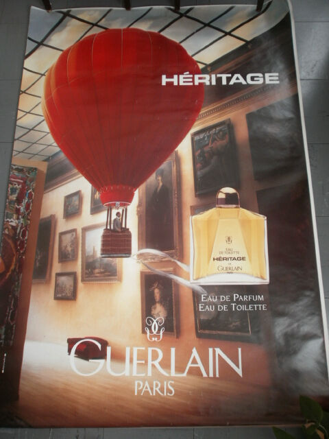 Affiche publicitaire Guerlain | Selency