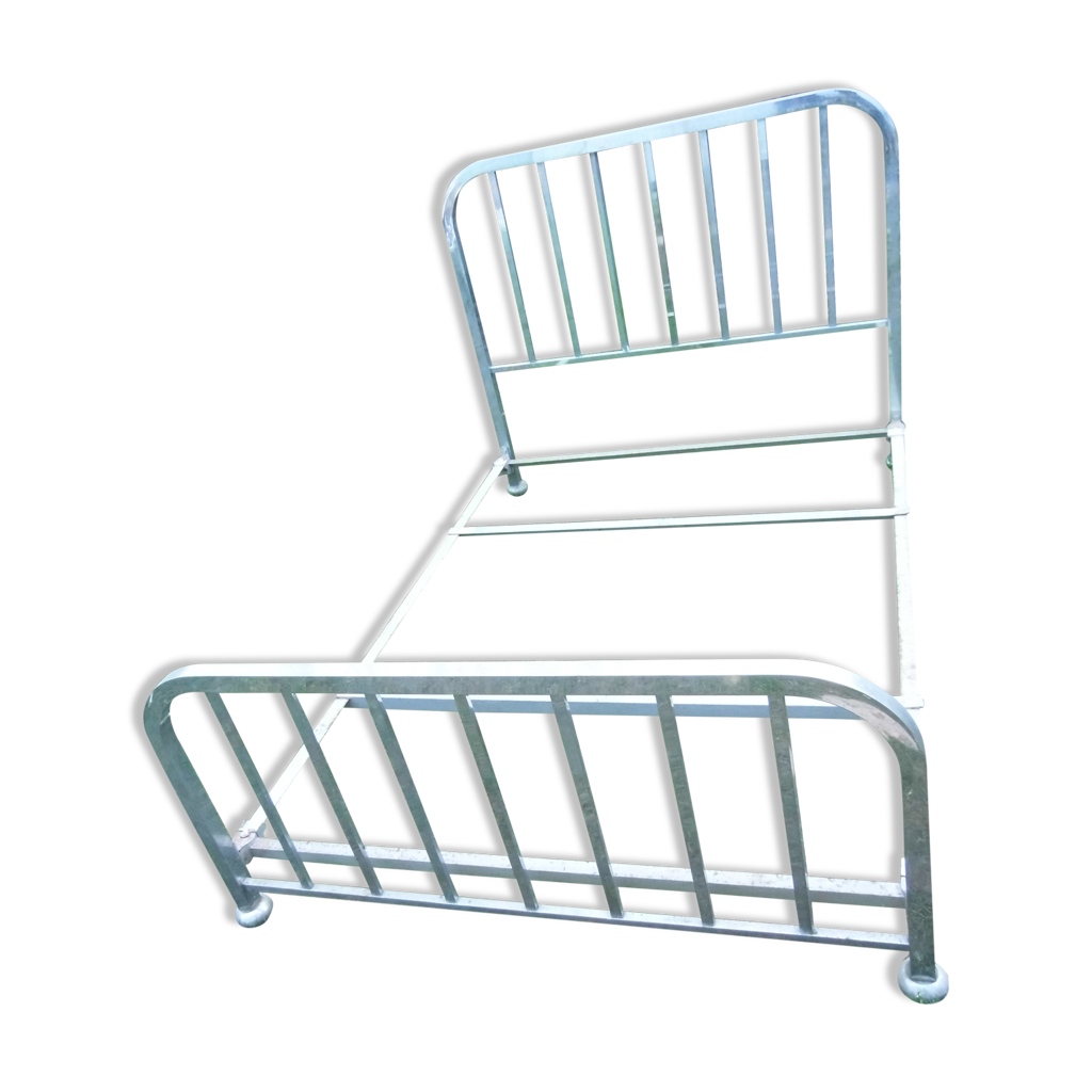 Lit en metal chrome années 40/50 vintage | Selency