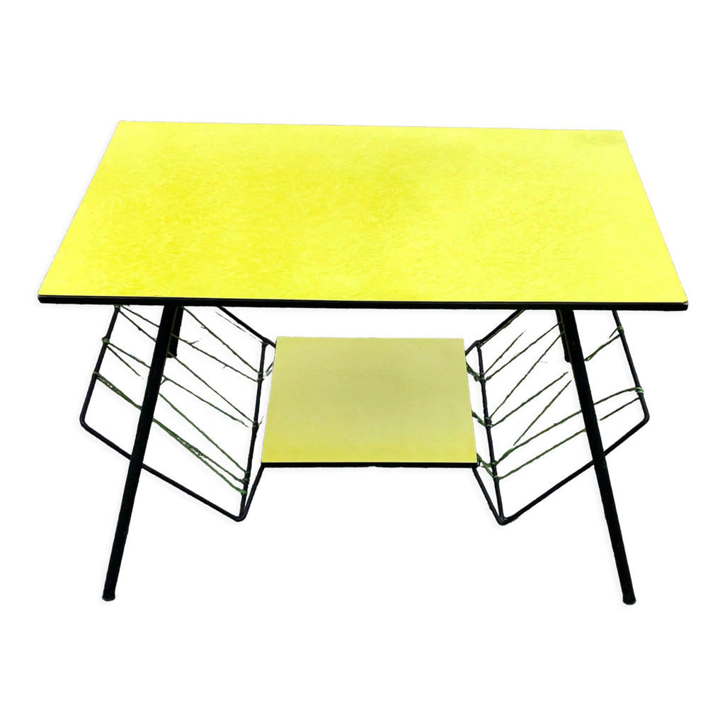 Table basse formica scoubidou | Selency