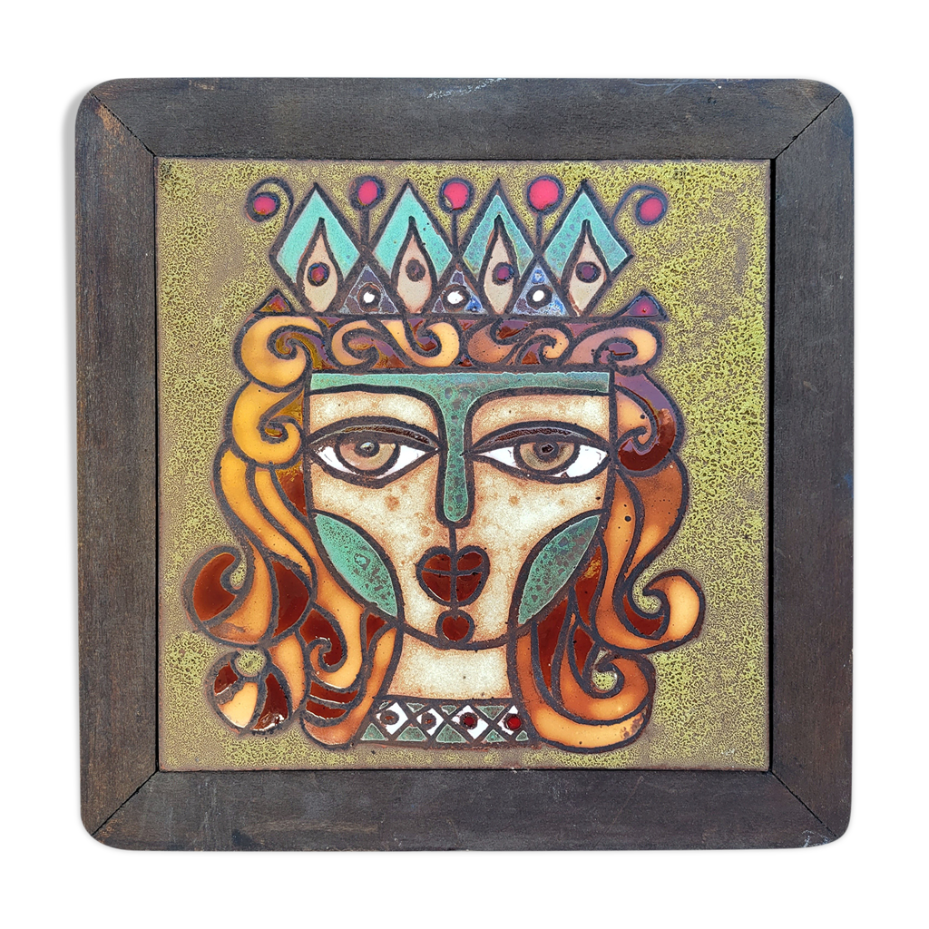 Tableau en céramique atelier les cyclades, Anduze, roland zobel | Selency