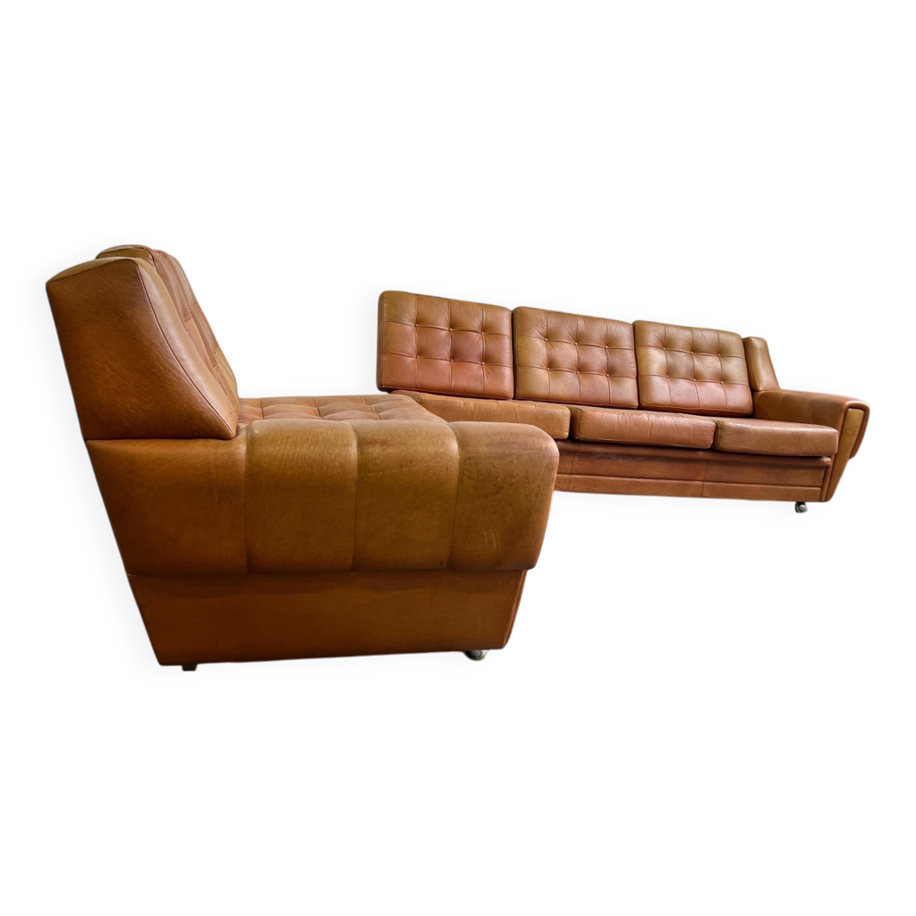 Canapé modulable vintage : 3 places et 2 places | Selency