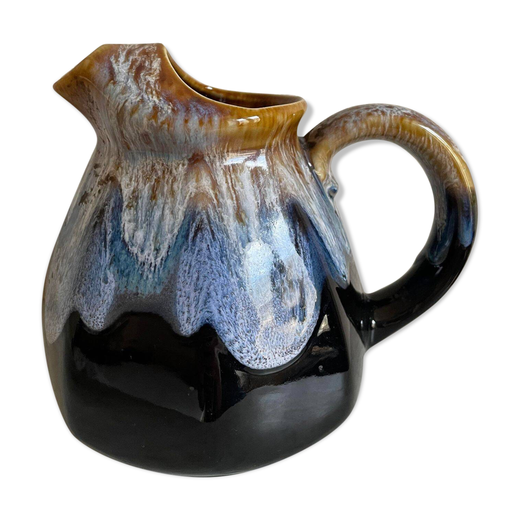 Pichet céramique type lava Vallauris | Selency