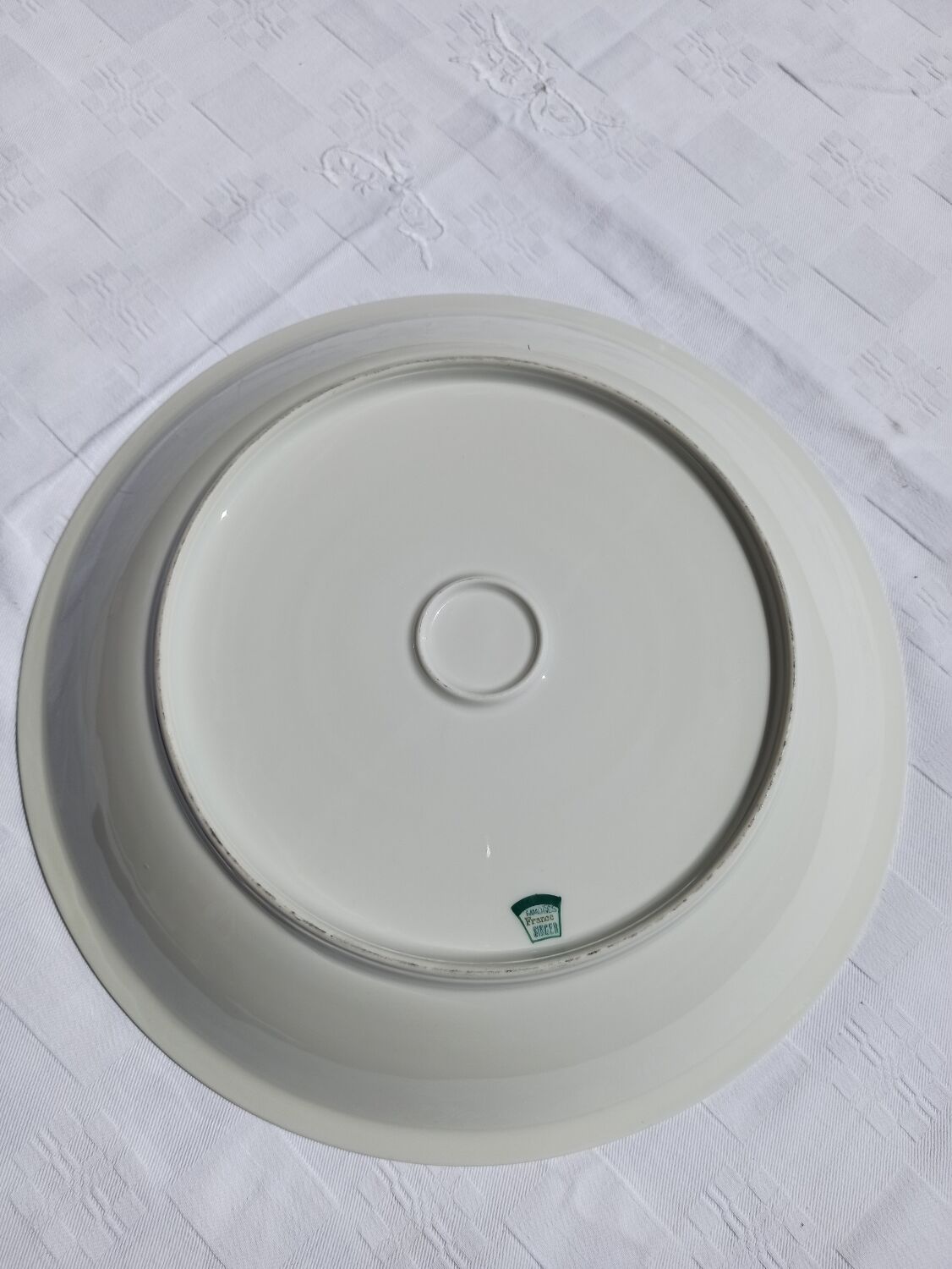 Plat rond Limoges Singer | Selency