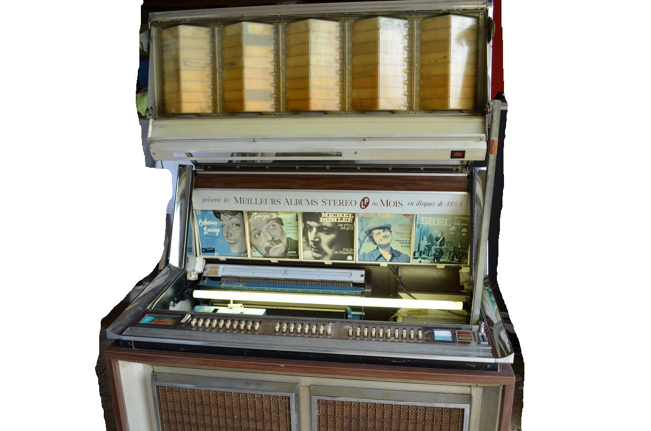 Jukebox seeburg lp console model elpc1-h5 from 1963 (functional) | Selency