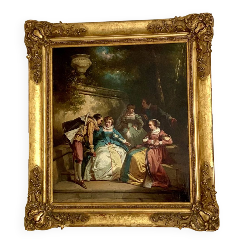 Eugène Delacroix (1798-1863), élève de : Henri BARON (1816-1885) | Selency