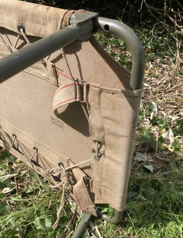 Véritable lit de camps militaire leflon clermont ferrant année 1971 ...