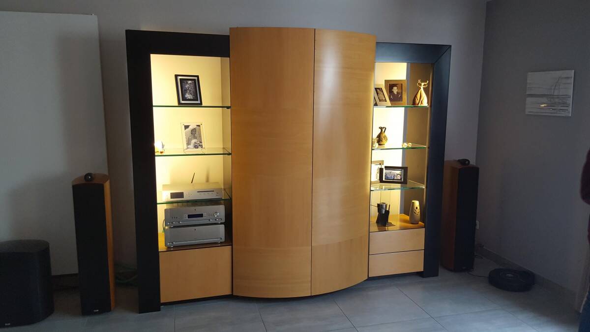 Meuble tv bibliothèque modèle arcade roche bobois | Selency