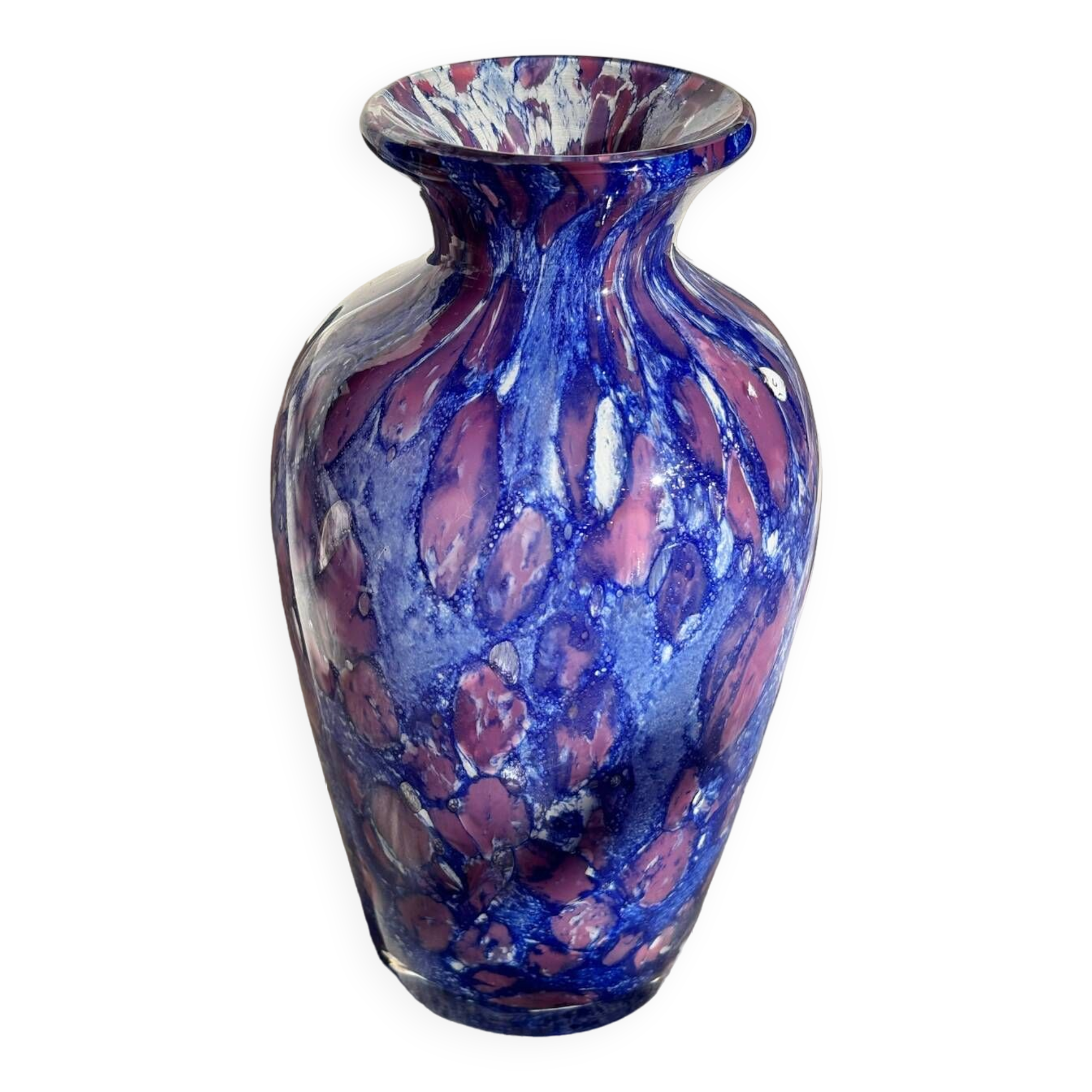 Vase en verre soufflé la rochere | Selency