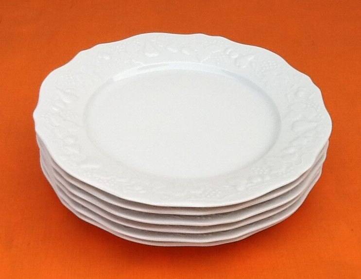 Assiettes Plates Porcelaine