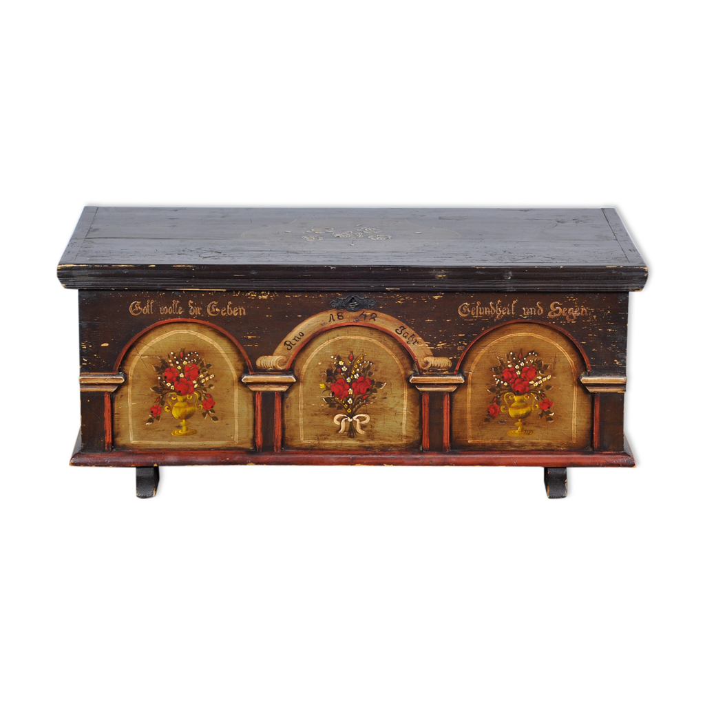 Coffre de mariage de 1842 | Selency