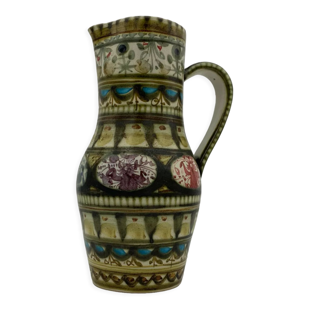 Vase pichet André L’Helguen, céramique bretonne vintage | Selency
