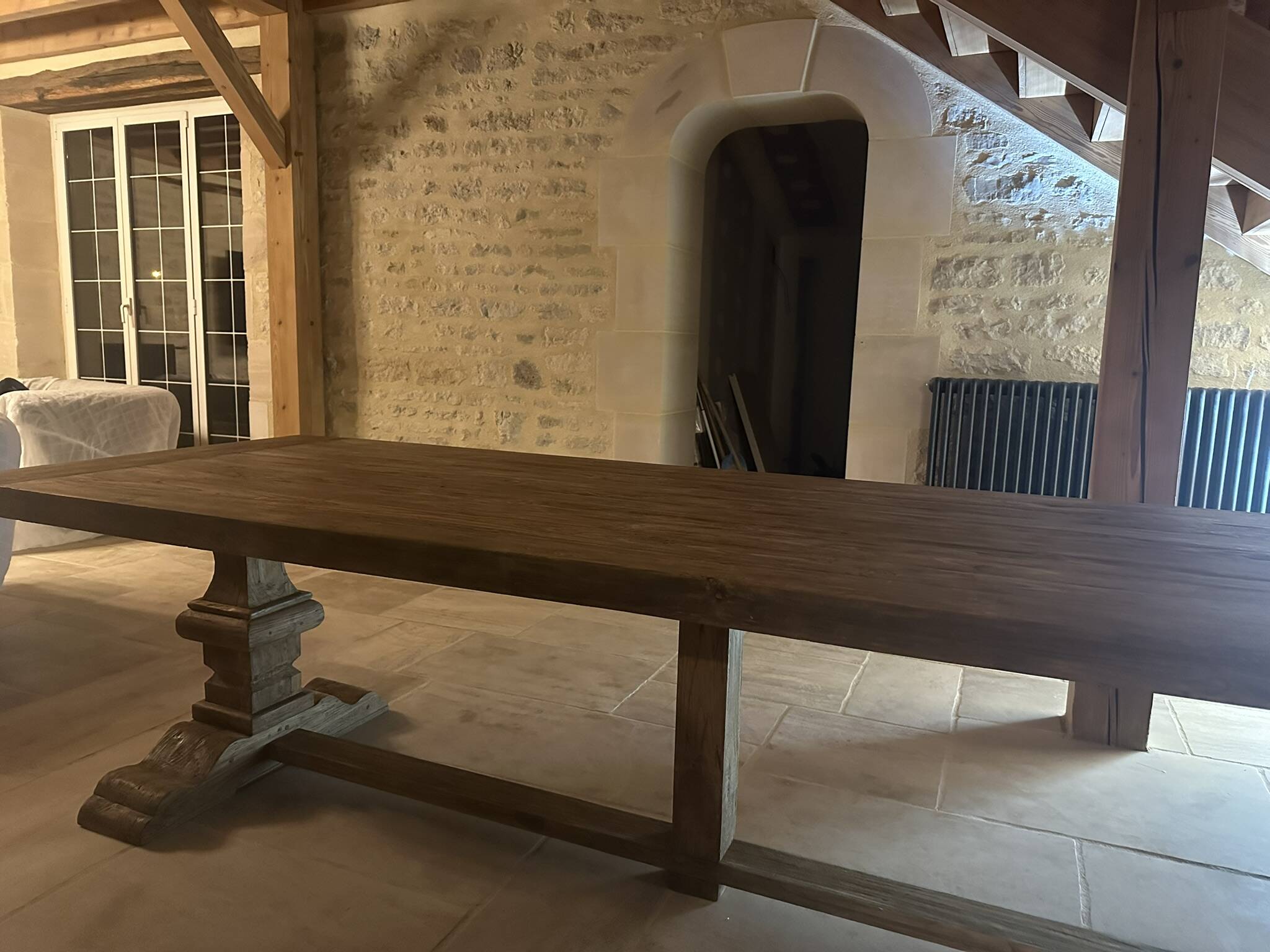 Table monastere chene massif 350 cm | Selency