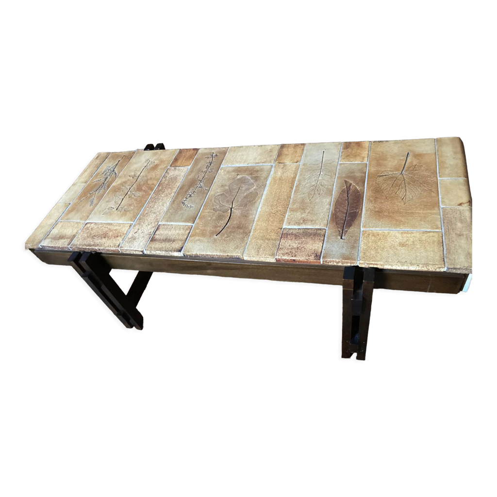 Table basse de Roger Capron | Selency